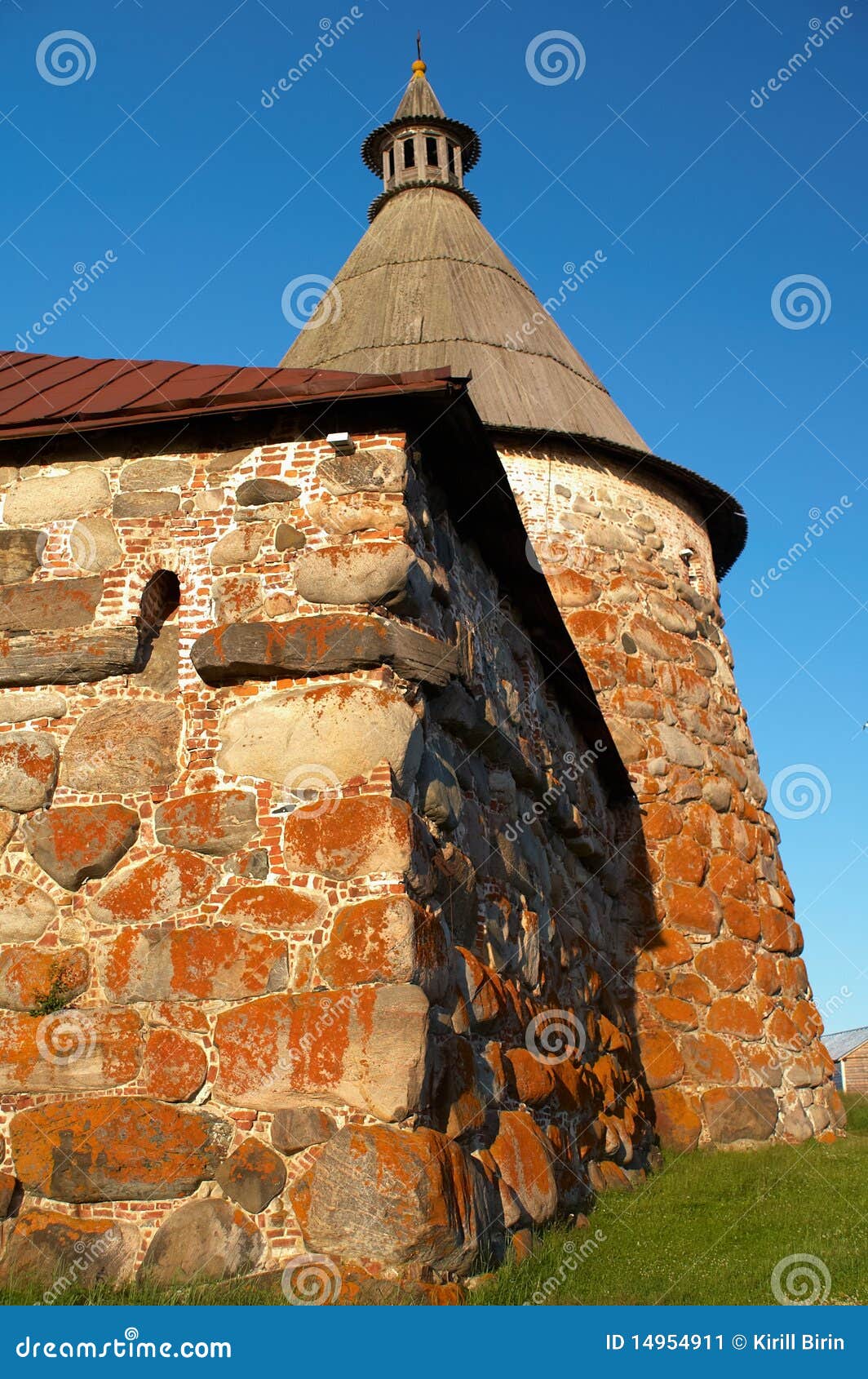 Towers of Solovetsky Monastery Stock Image - Image of angle, federation ...