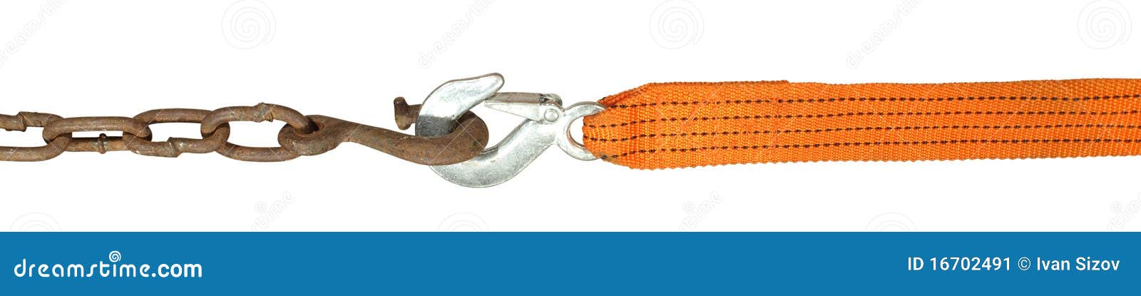 Towing rope hooks stock image. Image of isolated, object - 16702491