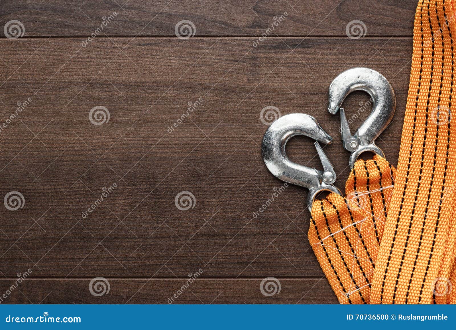 Towing rope on the table stock photo. Image of table - 70736500