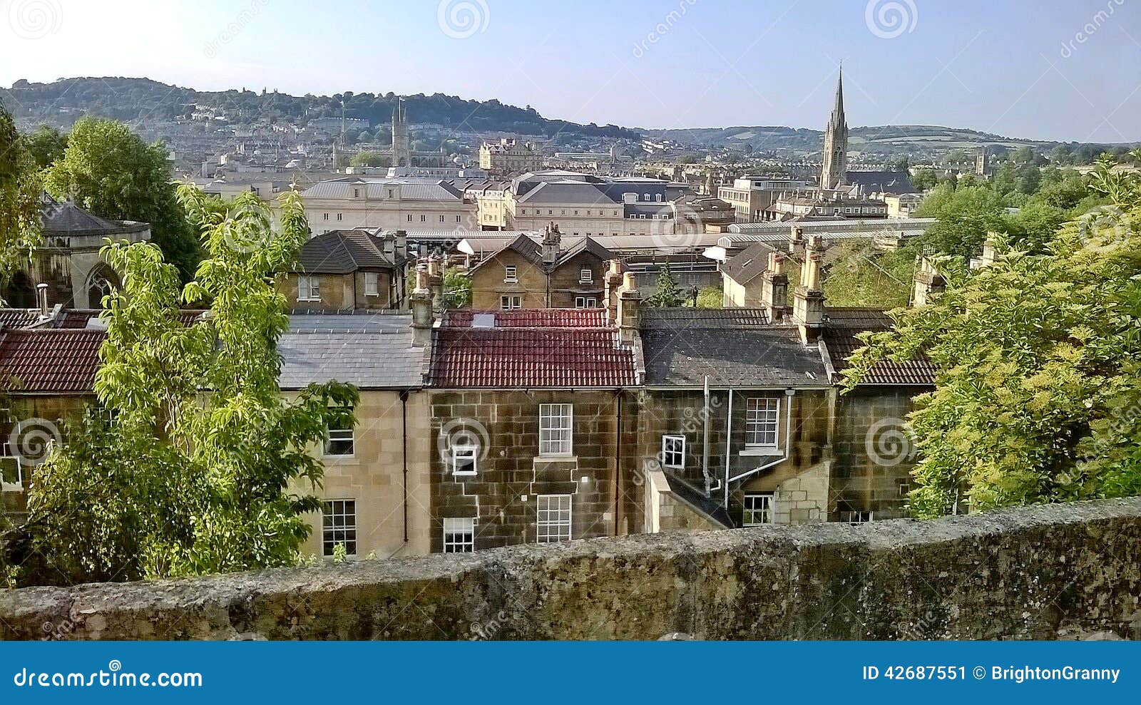 Town of Bath stock image. Image of bath, england, nature - 42687551