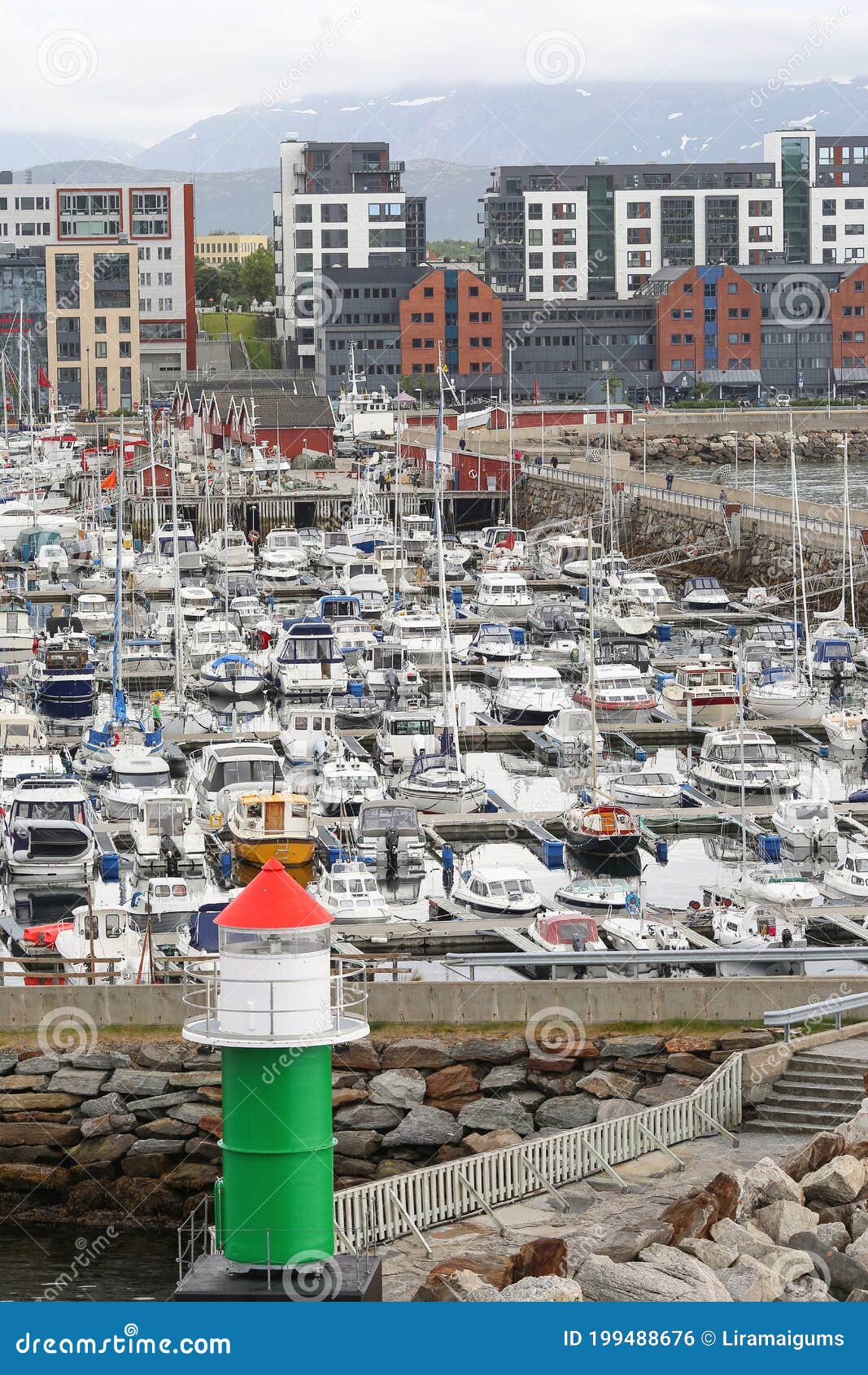 Town Bodoe, Norway stock photo. Image of town, norwegian - 199488676