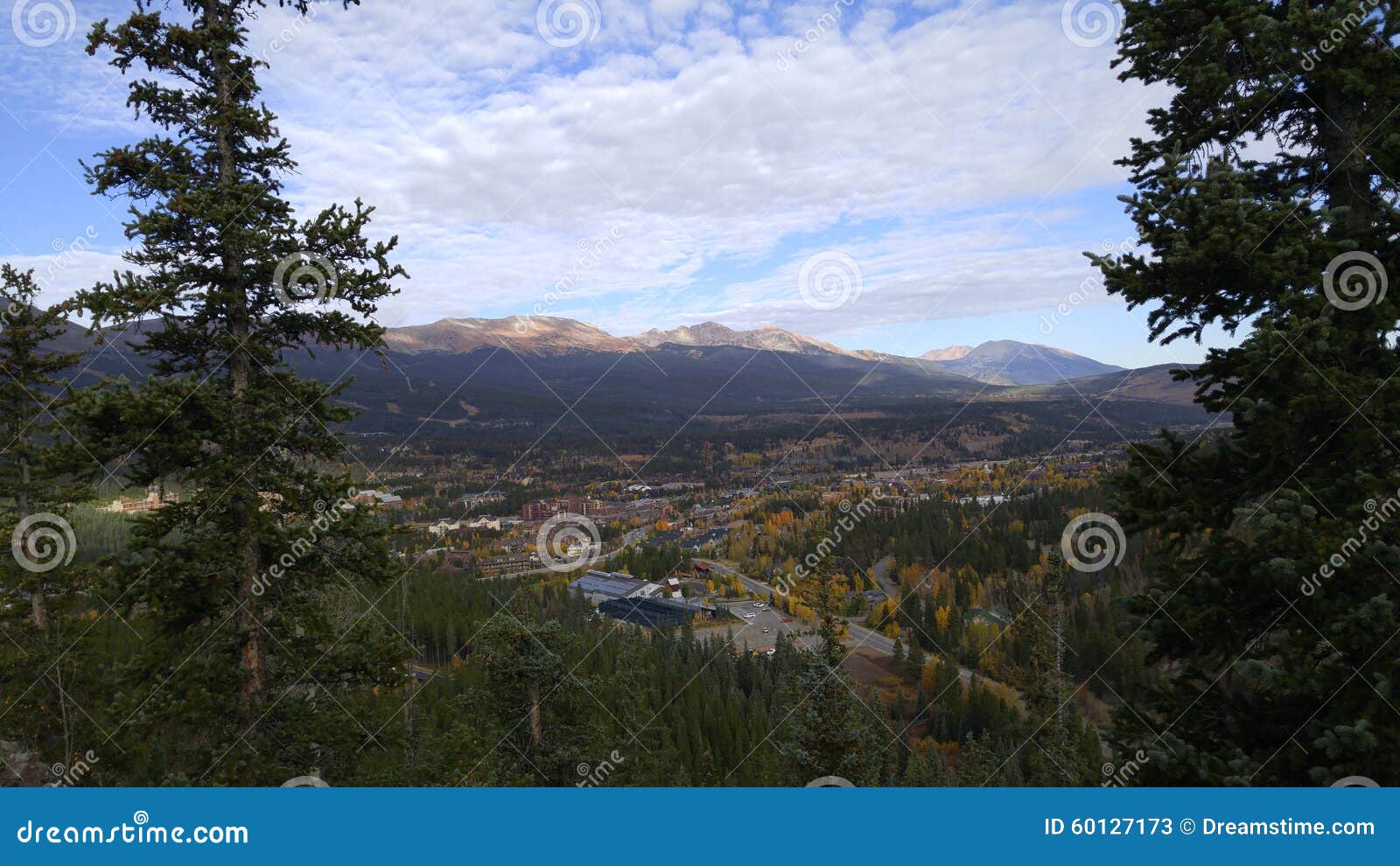 Town of Breckenridge Colorado Stock Image - Image of town, autumn: 60127173