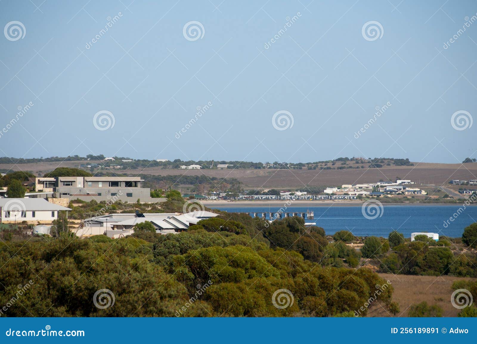 Town of Ceduna stock image. Image of ceduna, coast, australia - 256189891