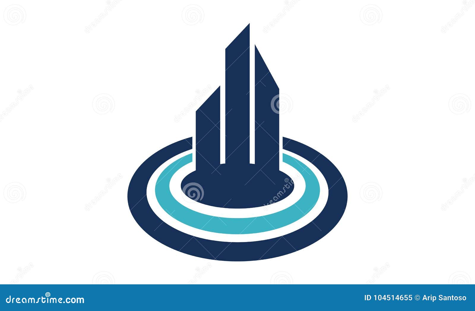 Town Center Template stock vector. Illustration of offer - 104514655