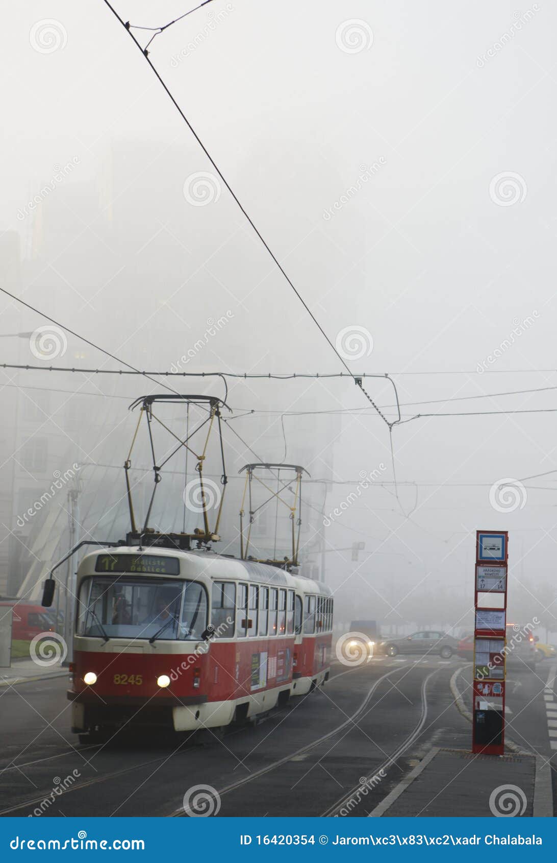Town in fog editorial stock image. Image of land, design - 16420354
