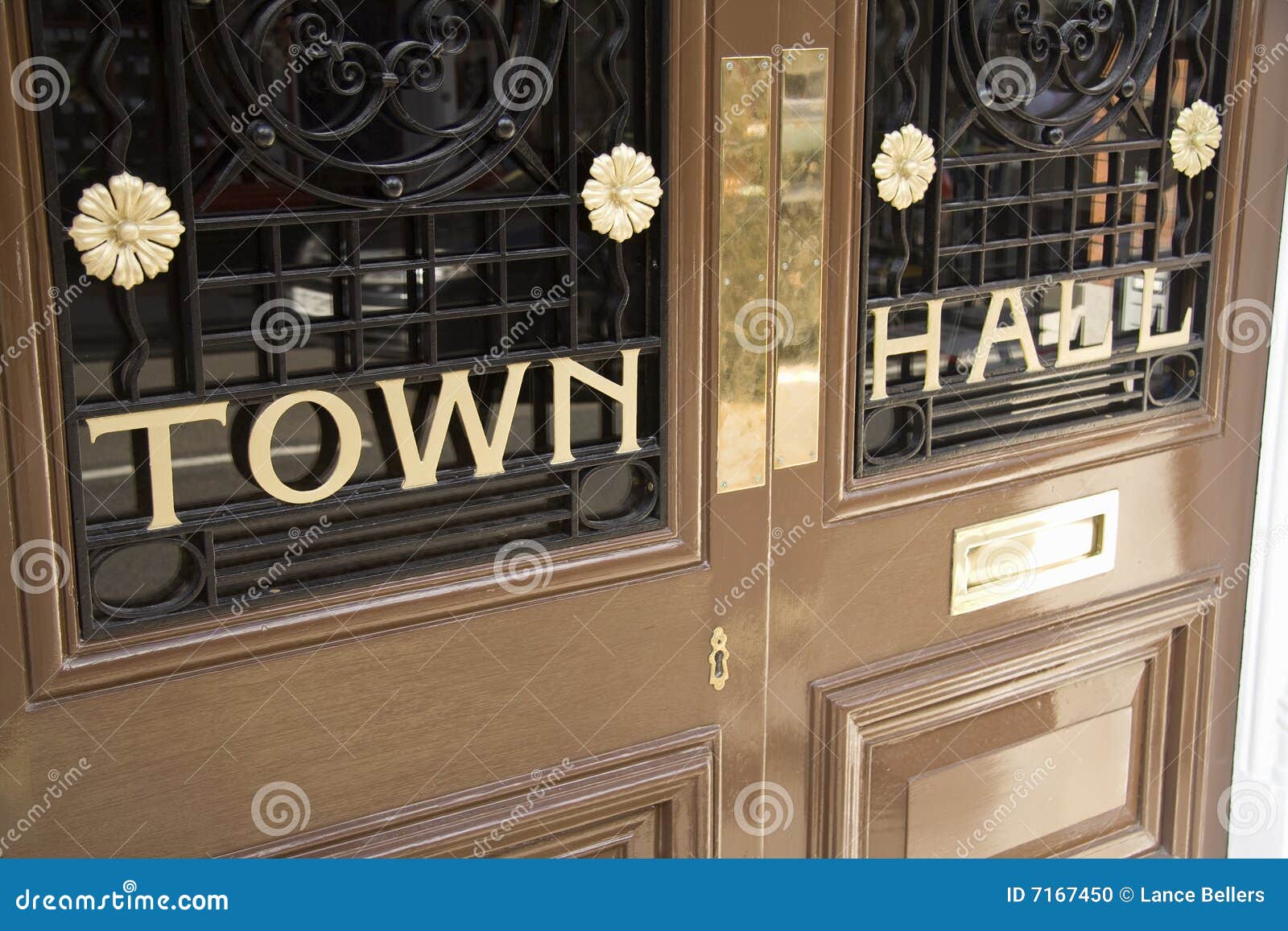 Town Hall stock photo. Image of council, official, golden - 7167450