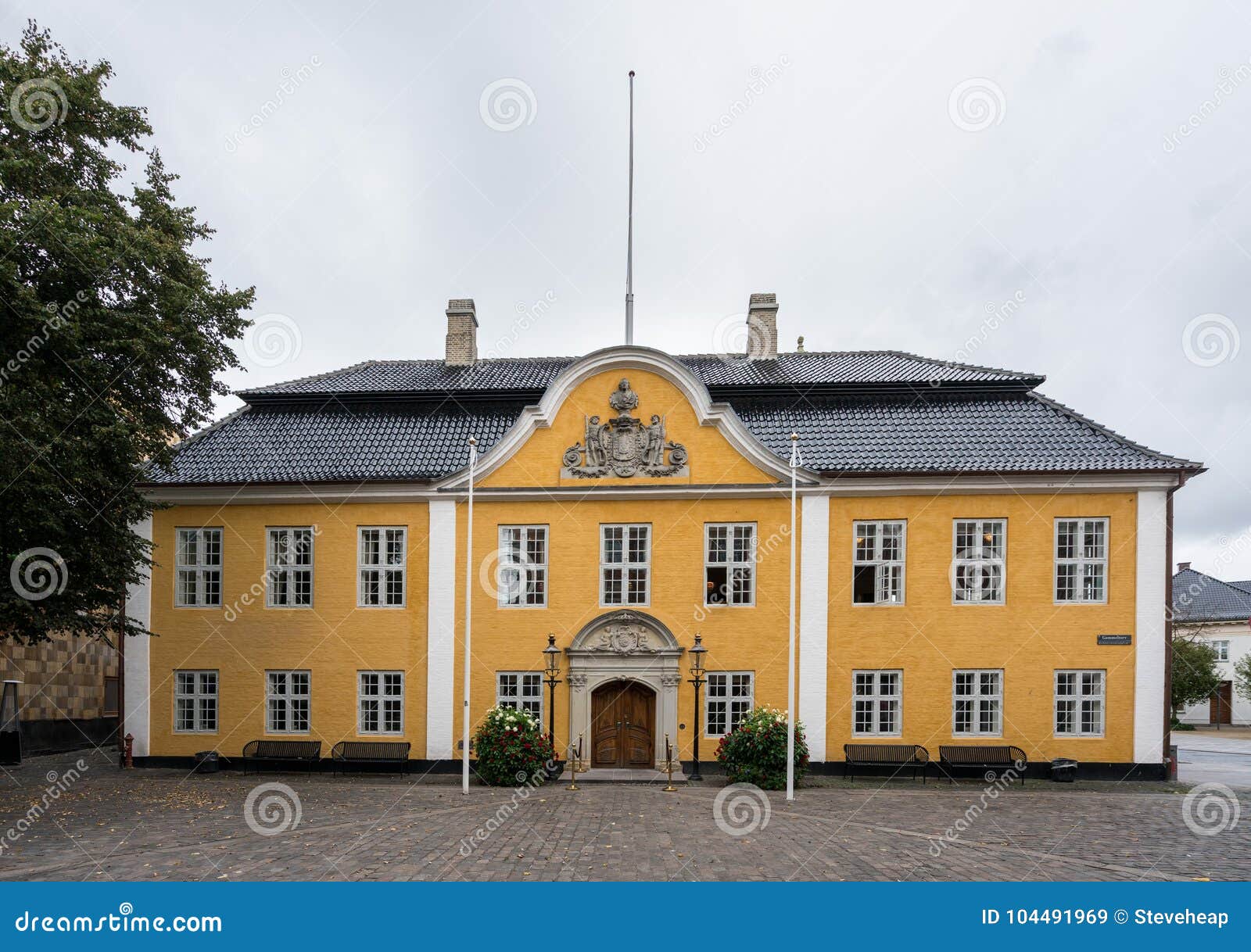 Town Hall in Aalborg, Denmark Stock Image - Image of tourism, european ...