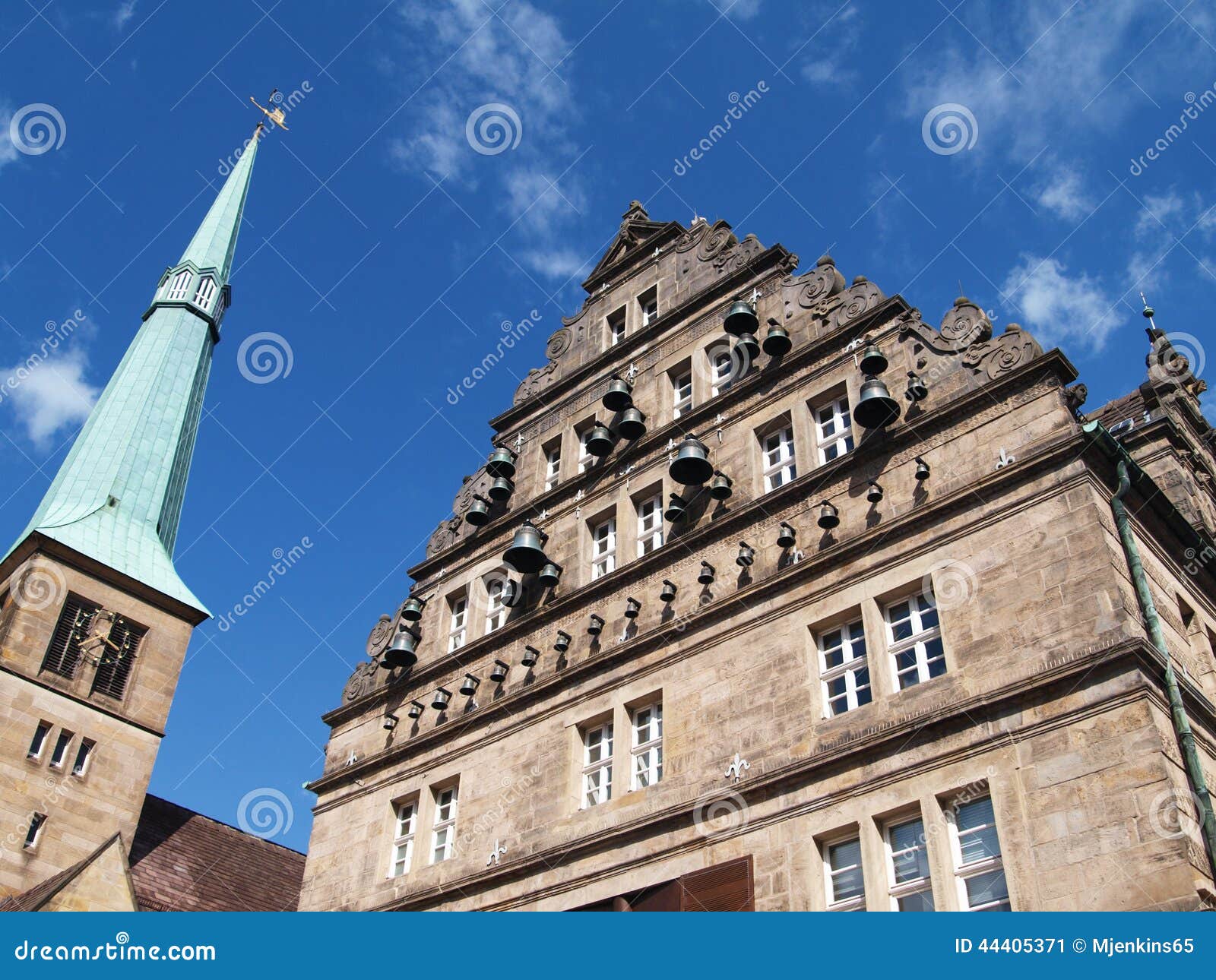 Town Hall of Hamelin, Germany Stock Image - Image of front, germany ...