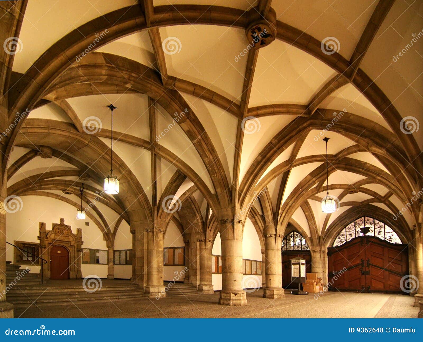 Town Hall Interior stock photo. Image of building, tourist - 9362648