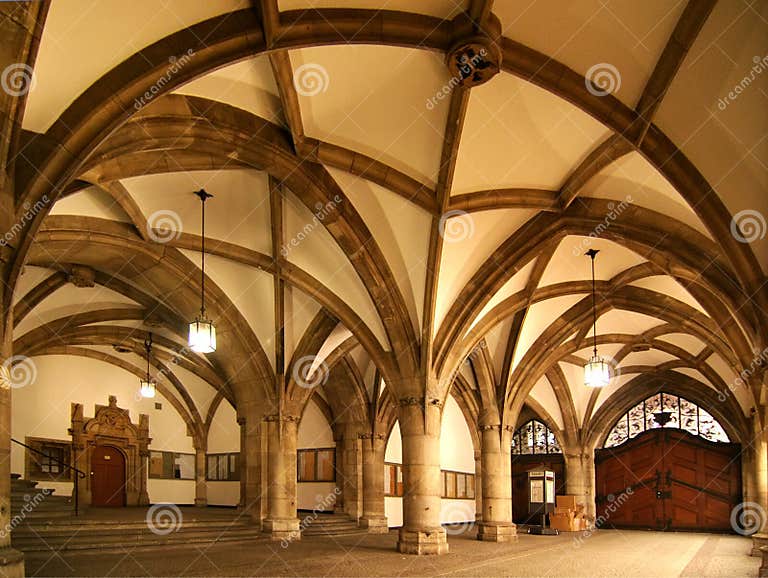 Town Hall Interior stock photo. Image of building, tourist - 9362648