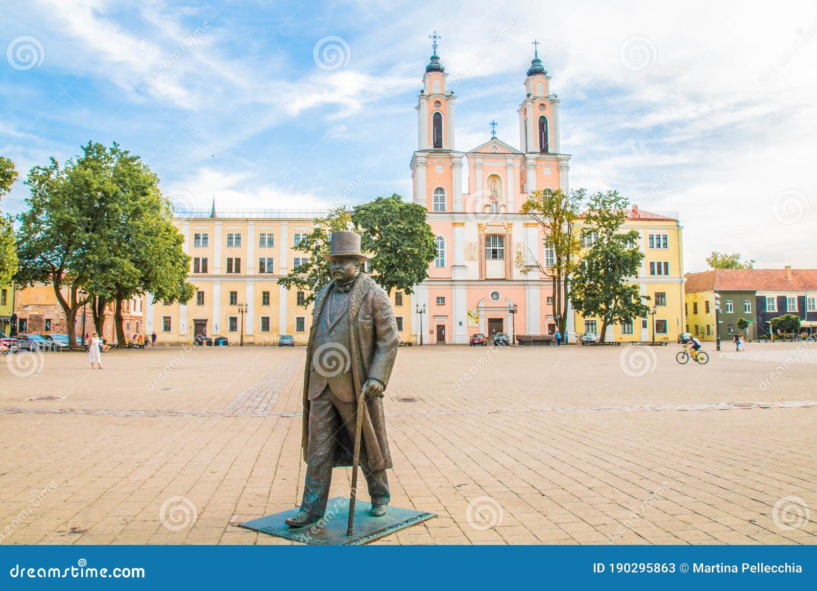 Town Hall of Kaunas in Town Hall Square Editorial Stock Photo - Image ...