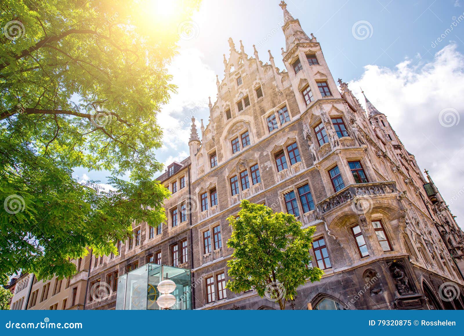 Town hall in Munich stock image. Image of germany, rathaus - 79320875