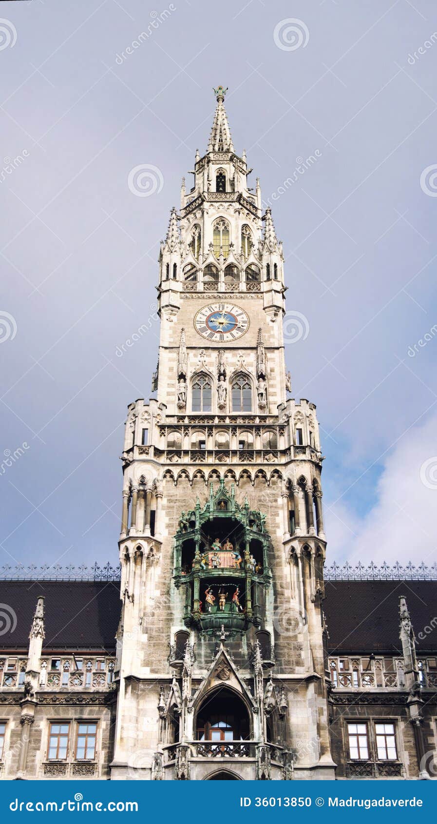 Town Hall, Munich, Germany stock photo. Image of historic - 36013850