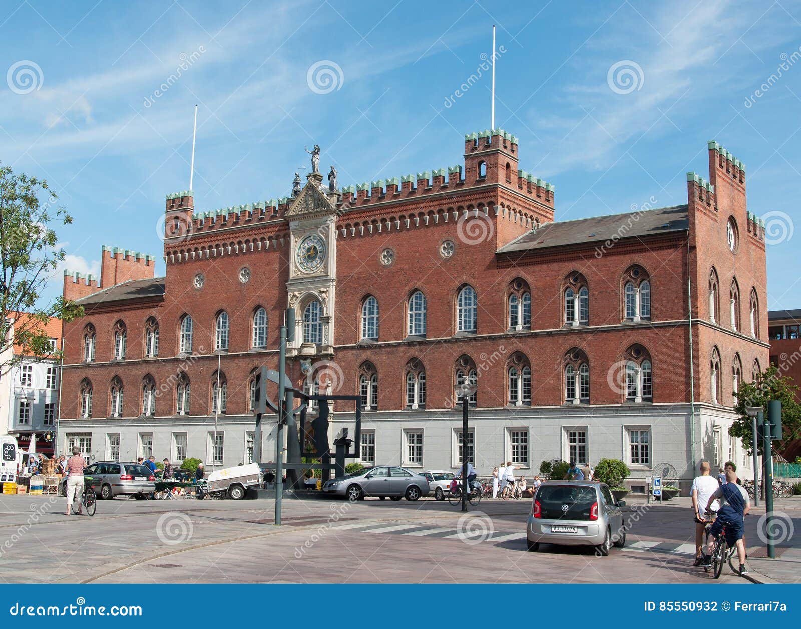 Town hall in Odense editorial photography. Image of hall - 85550932