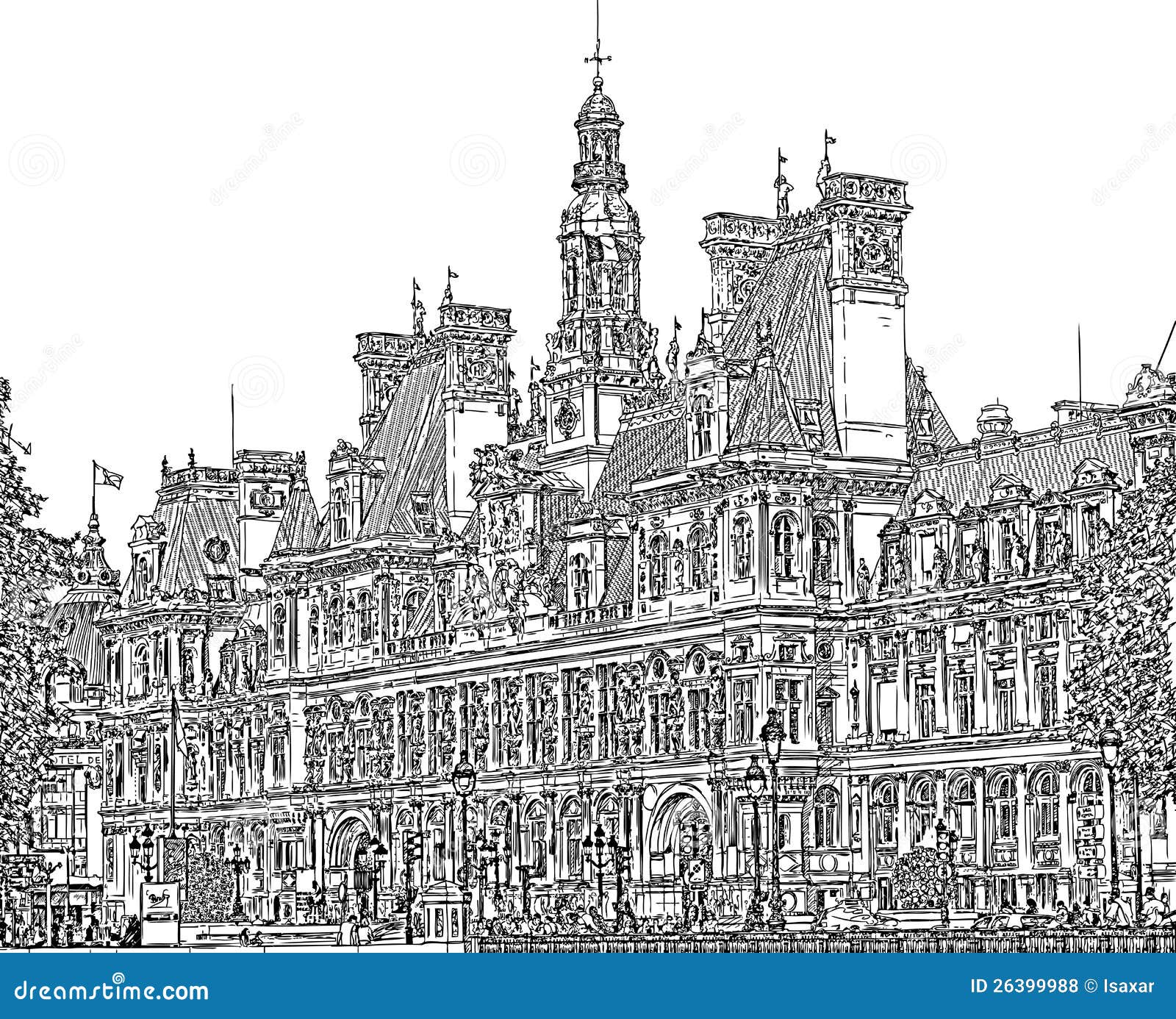 Town Hall Meeting Sign Or Sticker With Speech Bubbles Vector ...