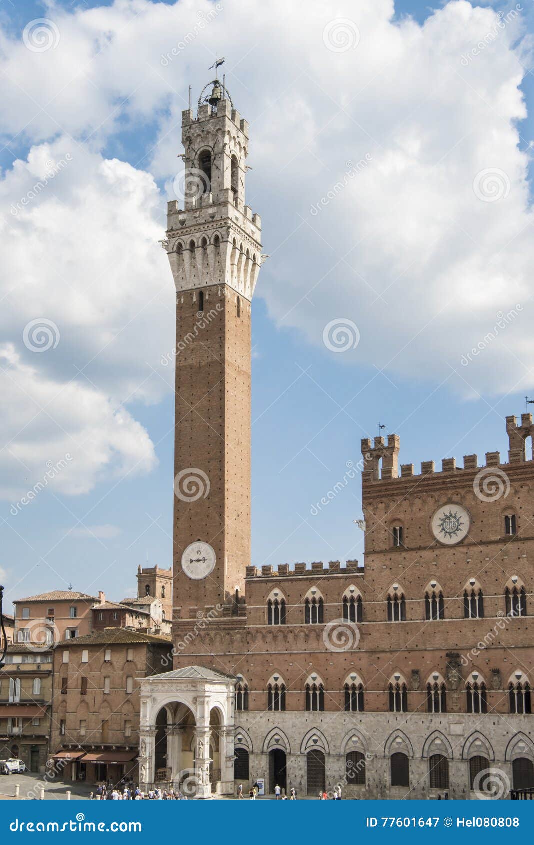 Town Hall Siena, Italy editorial photography. Image of siena - 77601647