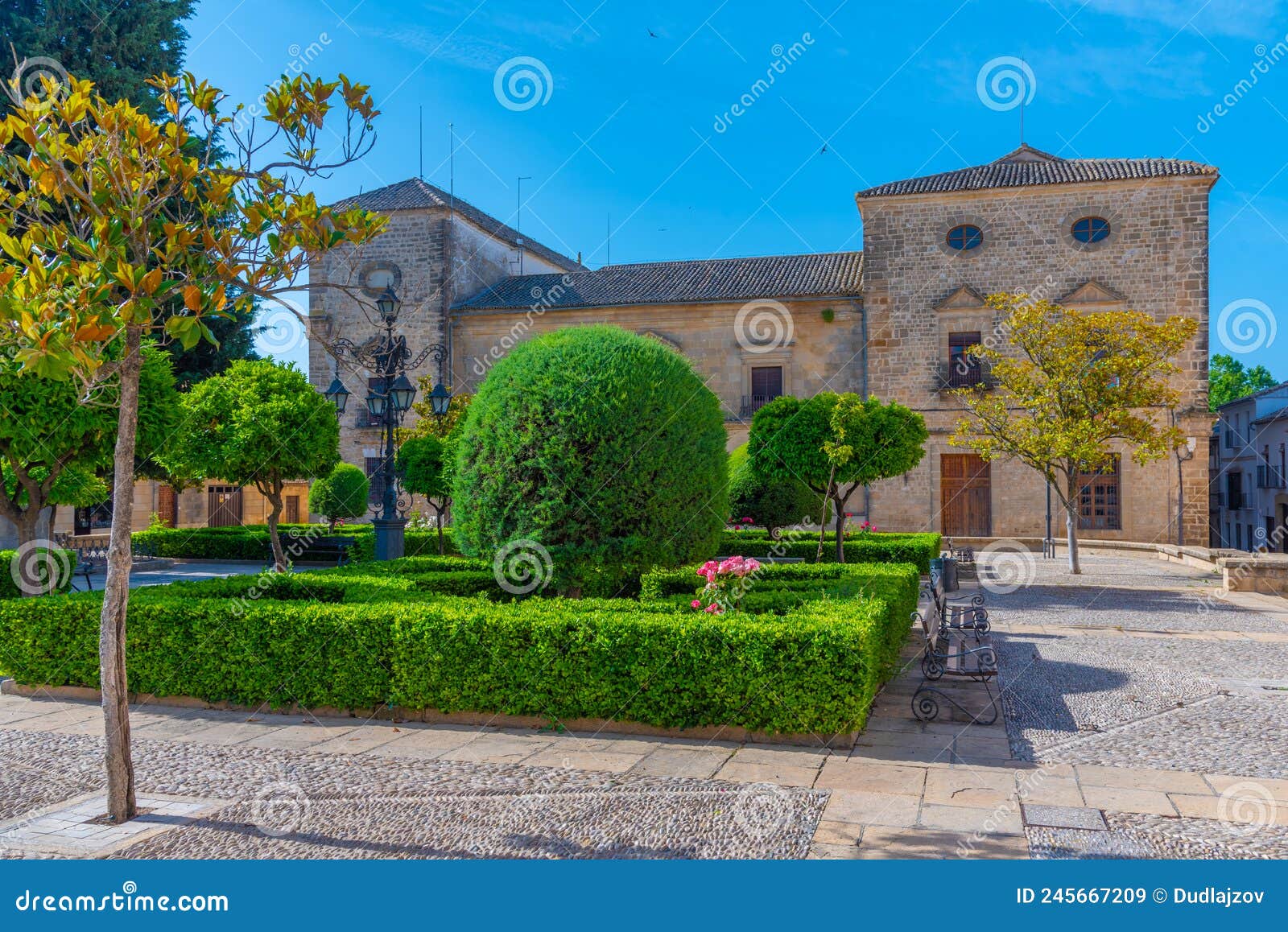Town Hall in Spanish Town Ubeda. Stock Image - Image of ubeda, politics ...