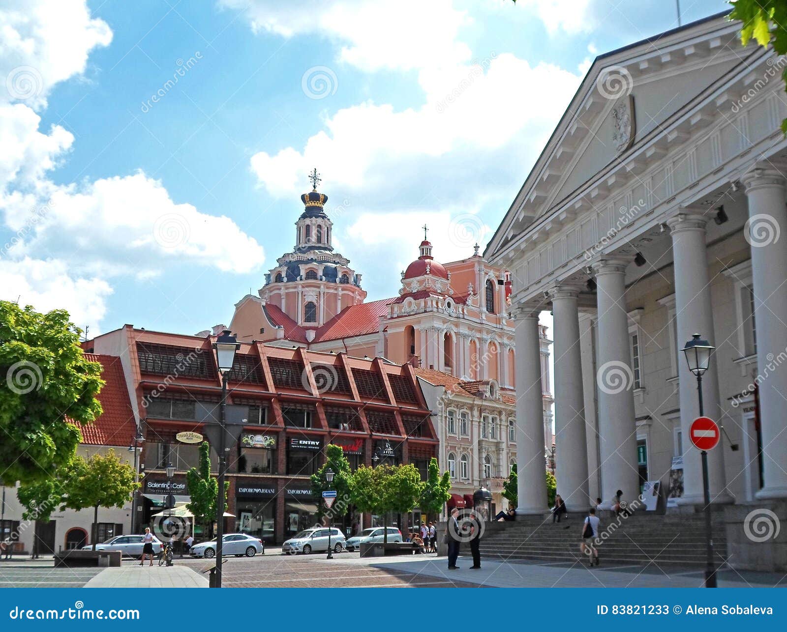 The Town Hall Square in Old Town Editorial Stock Photo - Image of ...