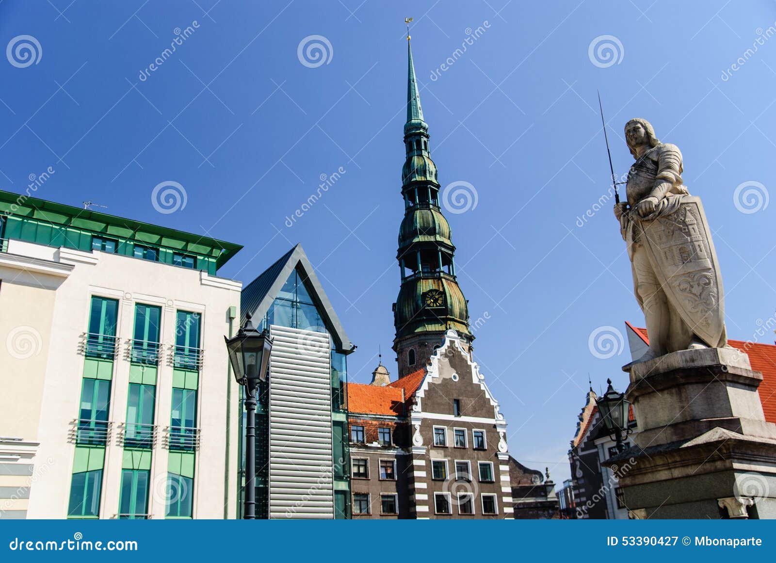 The Town Hall Square, Riga, Latvia Stock Image - Image of main, city ...