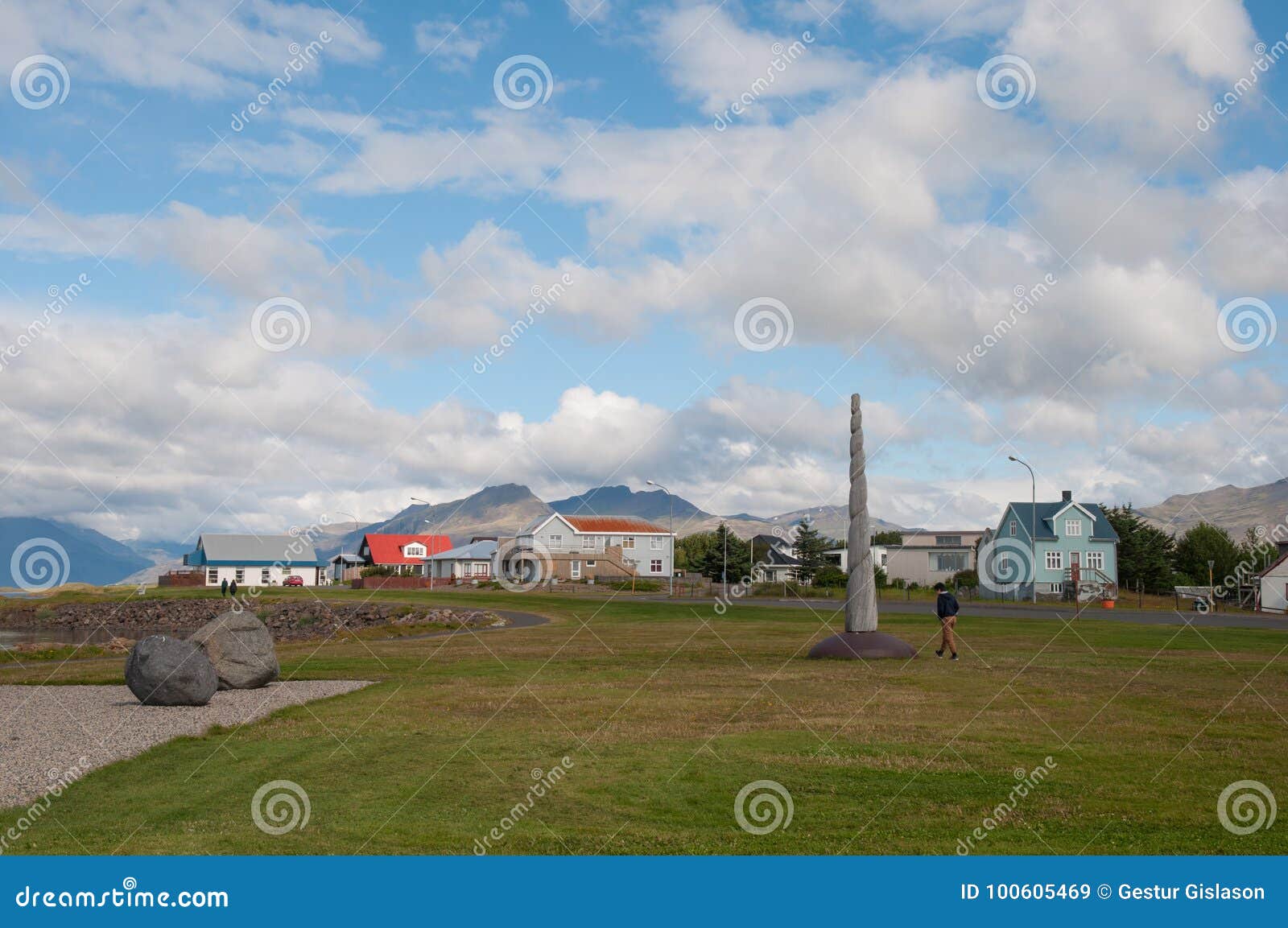 Hofn, Iceland - June 23, 2019 - The Traffic On The Ring Road ...
