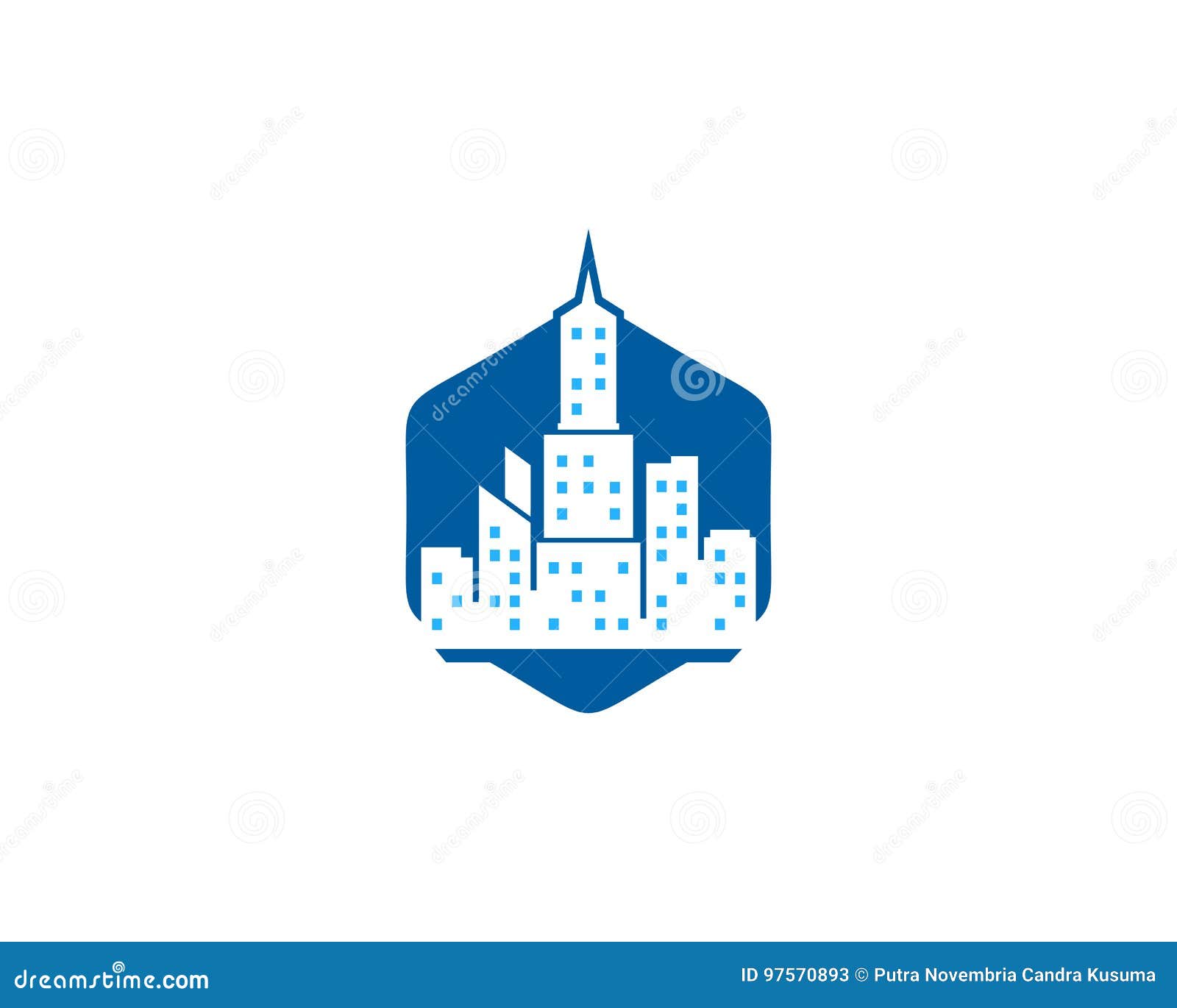 Town Icon Logo Design Element Stock Vector - Illustration of logotype ...