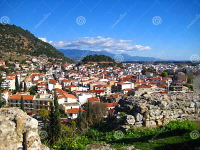 Town Landscape stock photo. Image of town, grass, village - 7417488