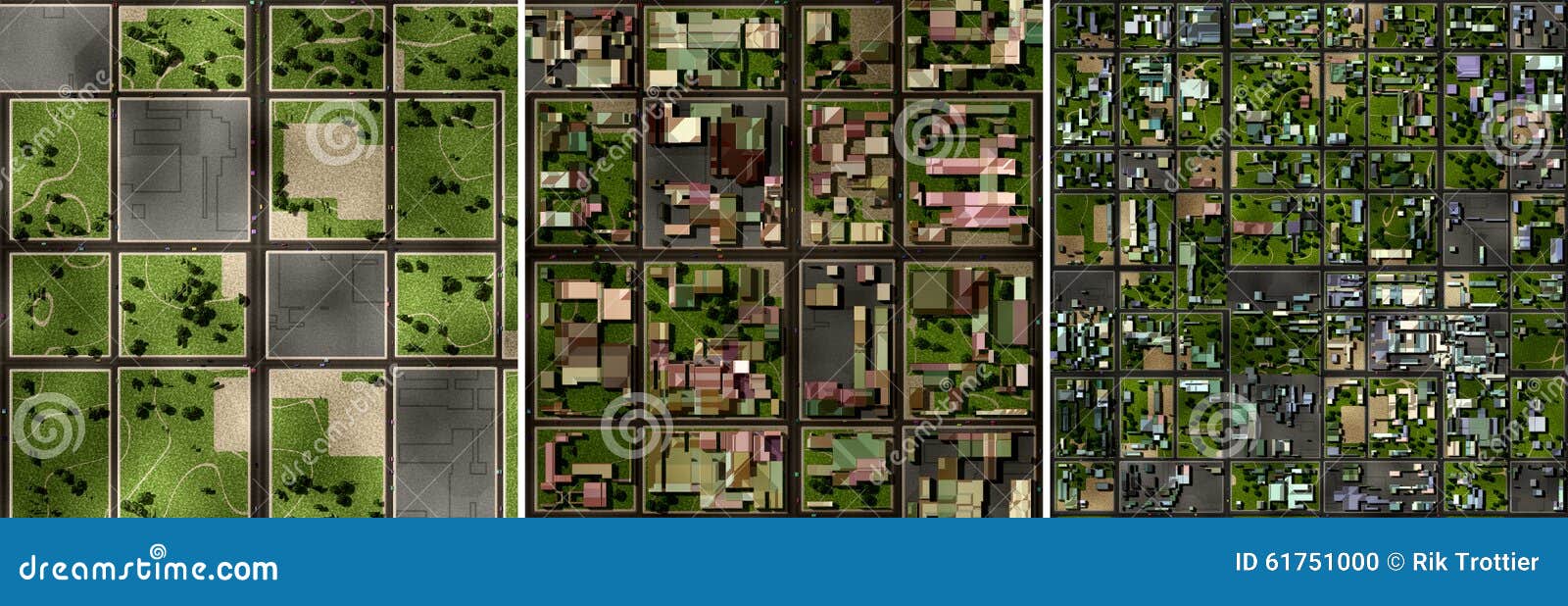 Town layout stock illustration. Illustration of planning - 61751000