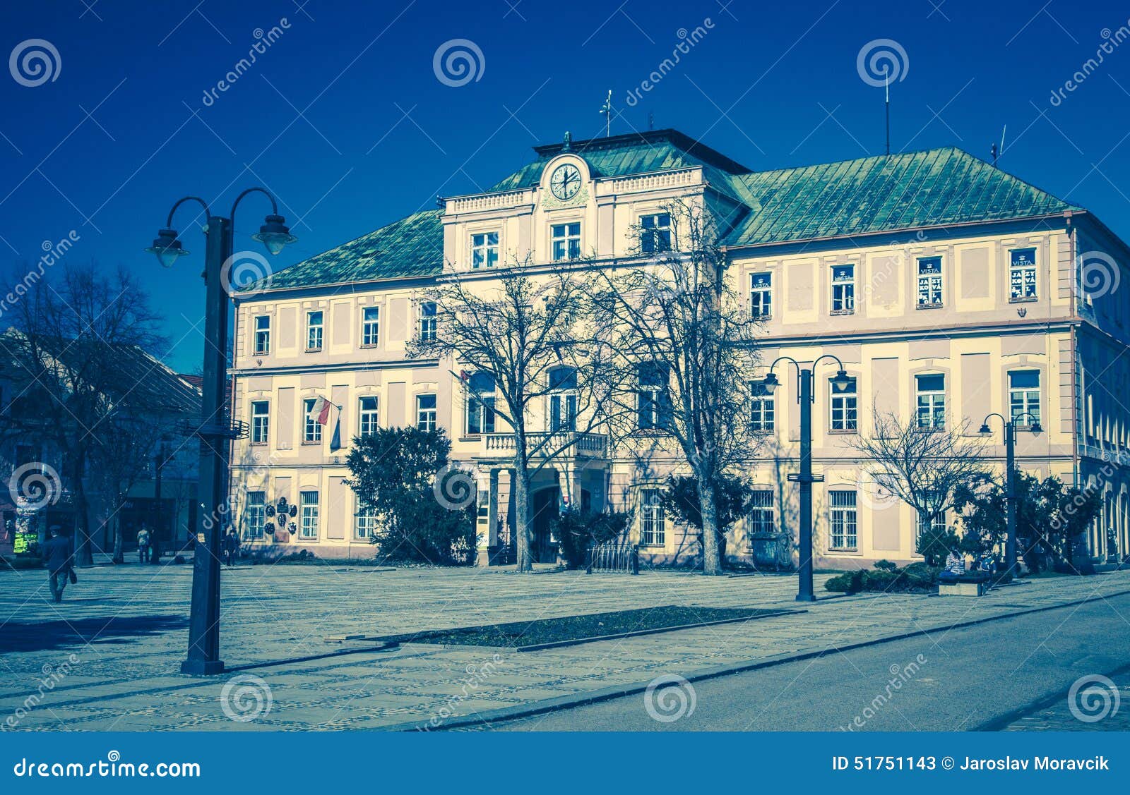Town Liptovsky Mikulas, Slovakia Editorial Stock Photo - Image of ...