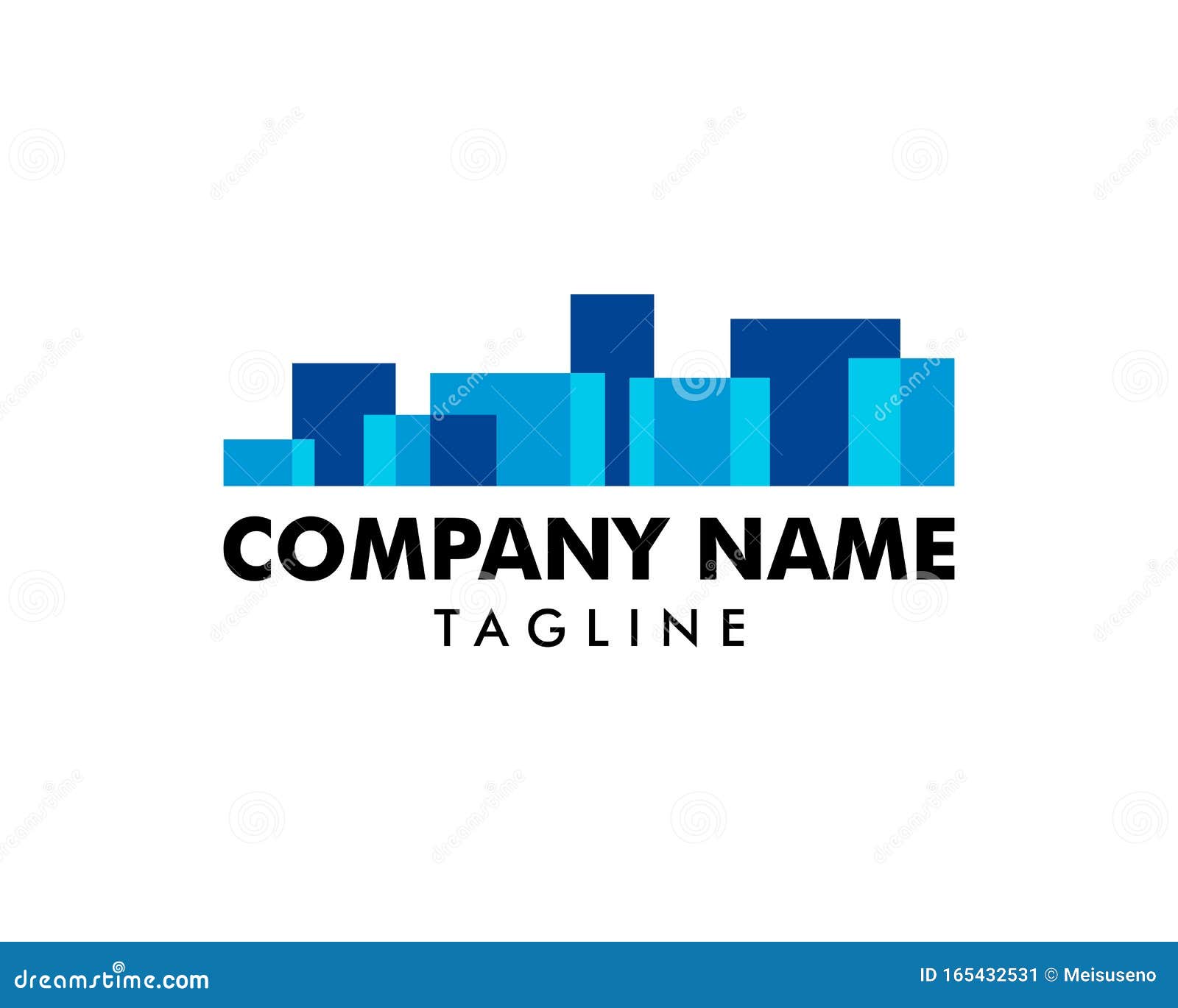 Town Logo Template Design Vector Stock Vector - Illustration of element ...