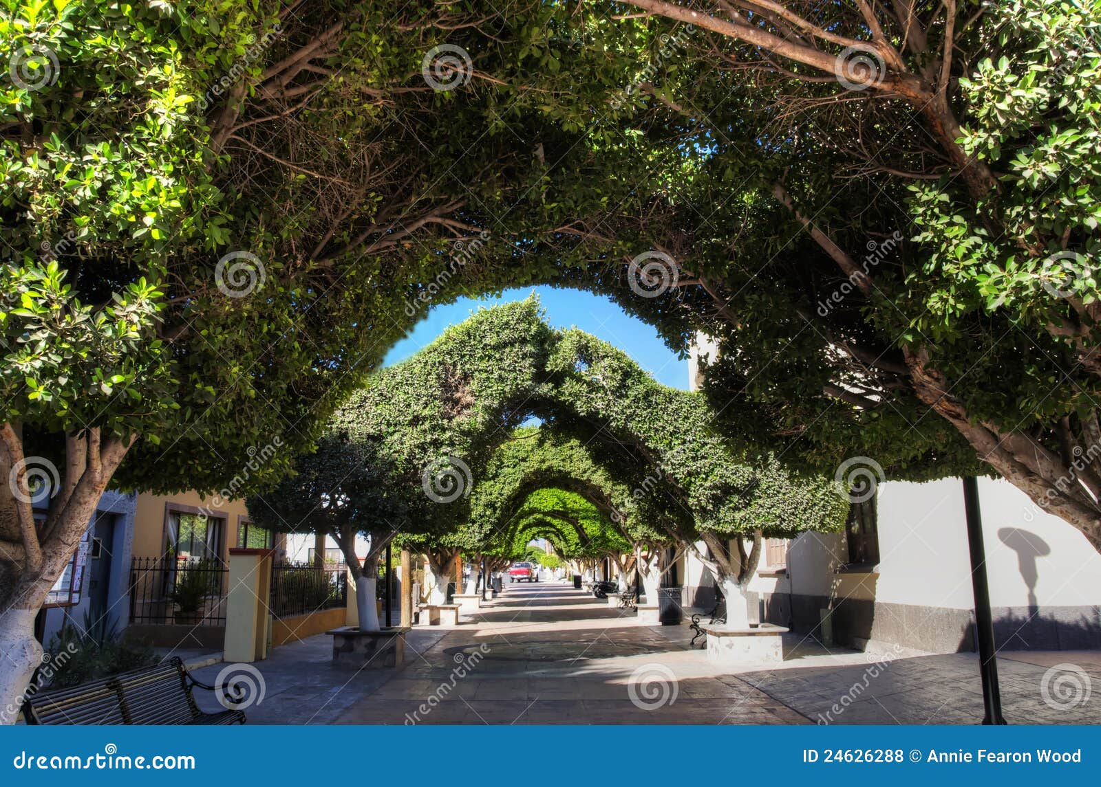 Town of Loreto, Baja California Sur, Mexico Stock Photo - Image of ...