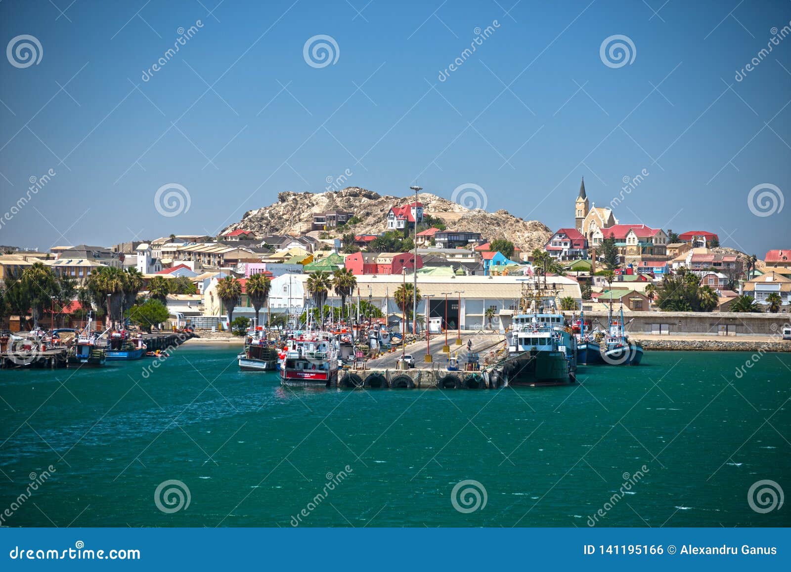 The Town of Luderitz, Namibia Editorial Photo - Image of cityscape ...