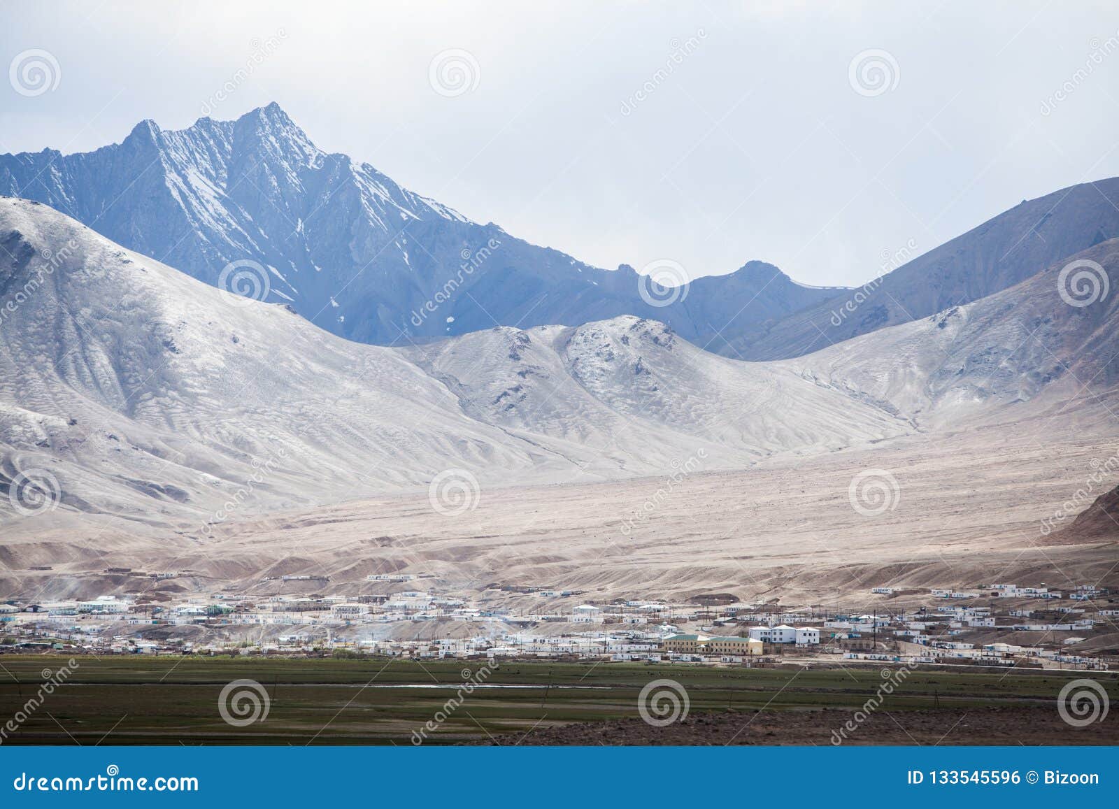 Town of Murghab, in Tajikistan Stock Photo - Image of poverty, outdoor ...