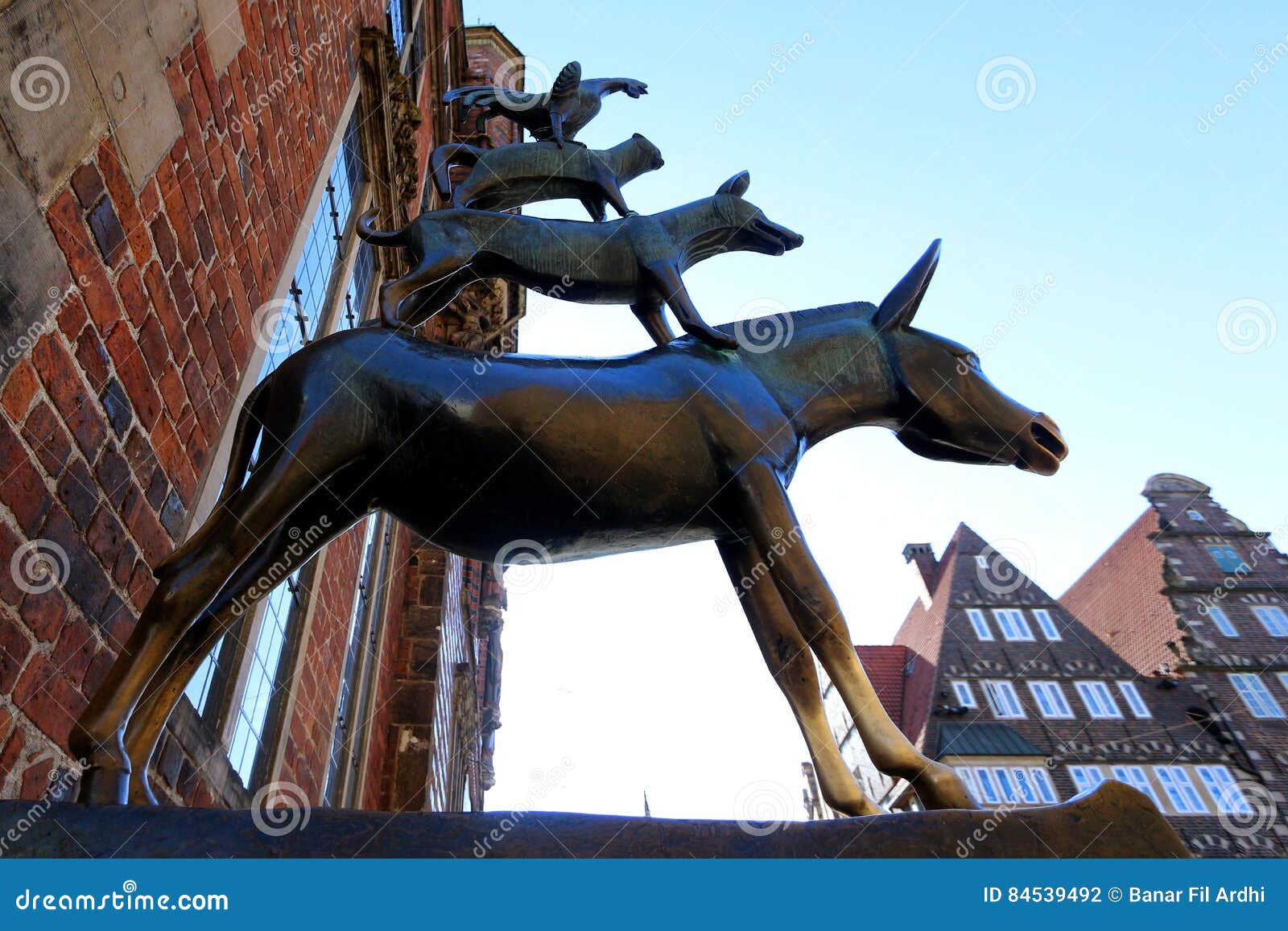 Town Musicians of Bremen editorial photography. Image of hanseatic ...