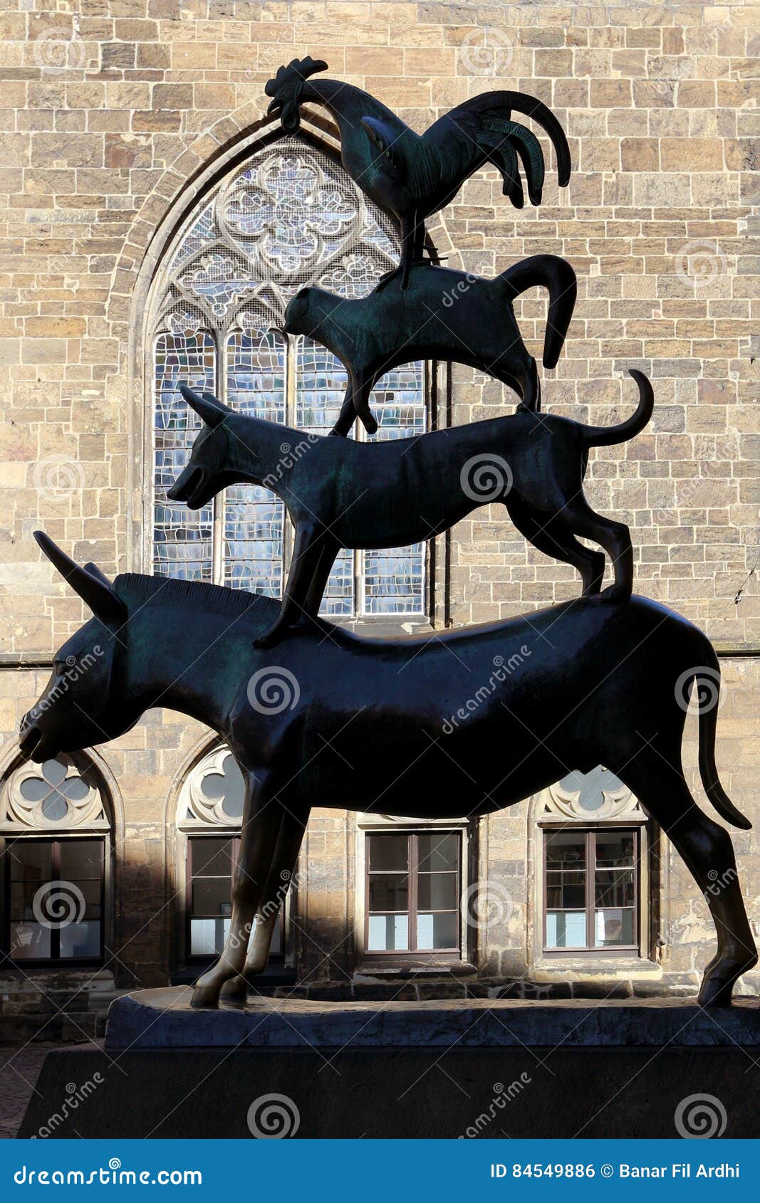 Town Musicians of Bremen editorial photo. Image of german - 84549886