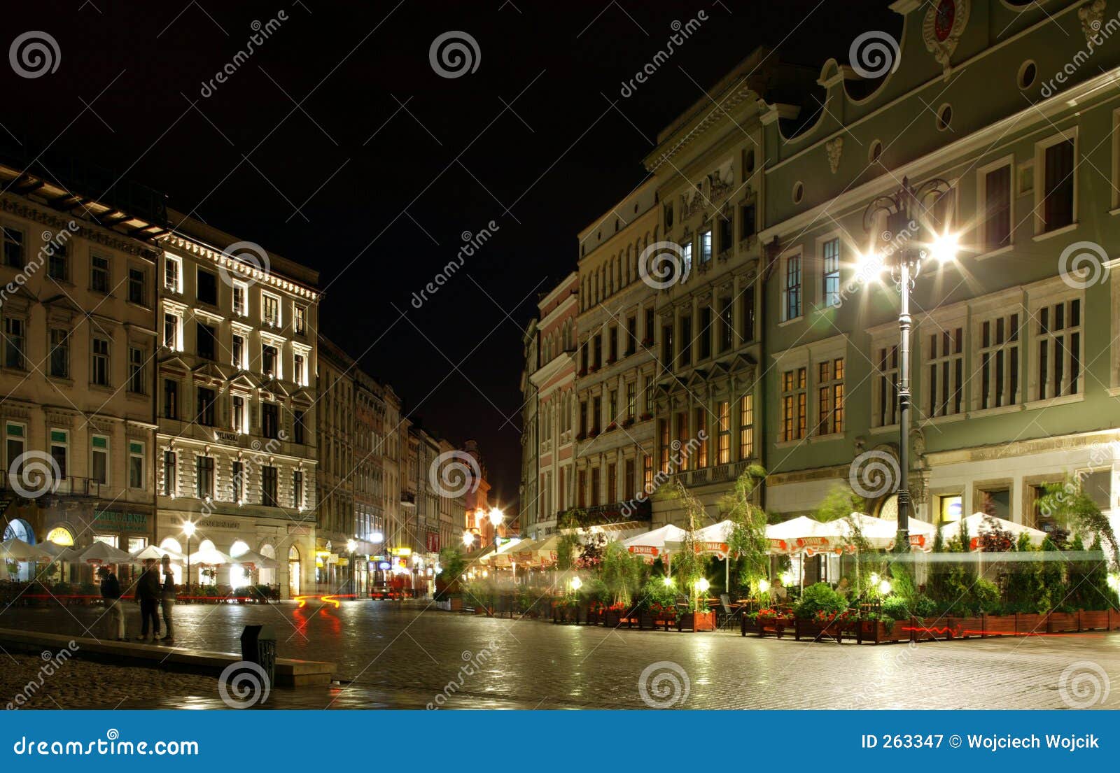 Town at nigh stock image. Image of town, night, beautiful - 263347
