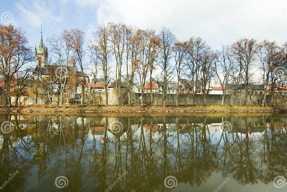Town Policka - Czech Republic Stock Image - Image of landmark ...