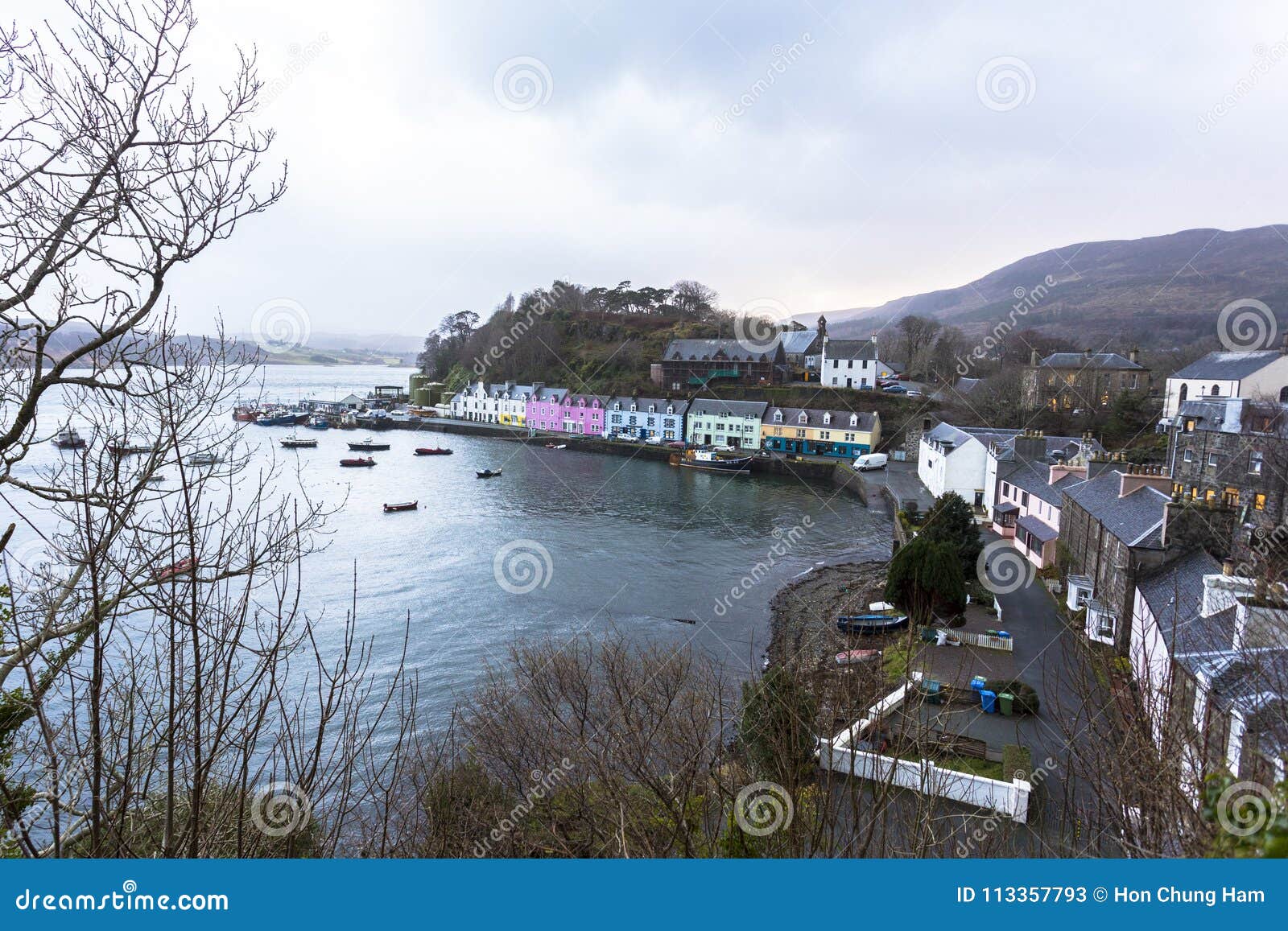 Town of Portree in Isle of Skye, Northern Scotland UK Editorial Stock ... Town of Portree in Isle of Skye, Northern Scotland UK Editorial Stock ...