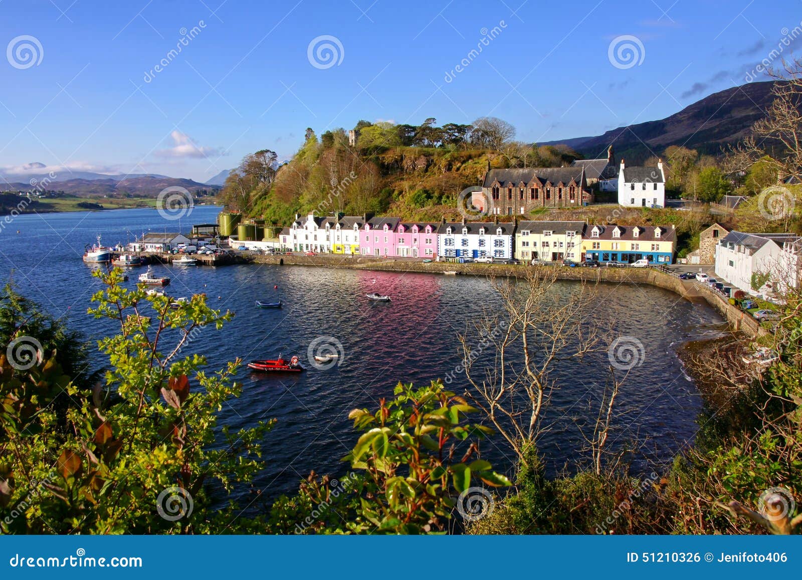 Portree Isle Of Skye Royalty-Free Stock Photo | CartoonDealer.com #1789923