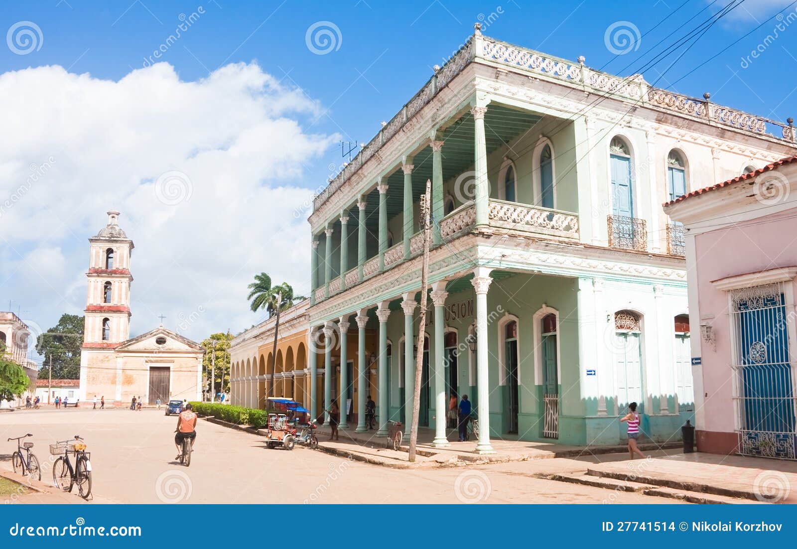 Town of Remedios. Cuba editorial stock image. Image of colonial - 27741514