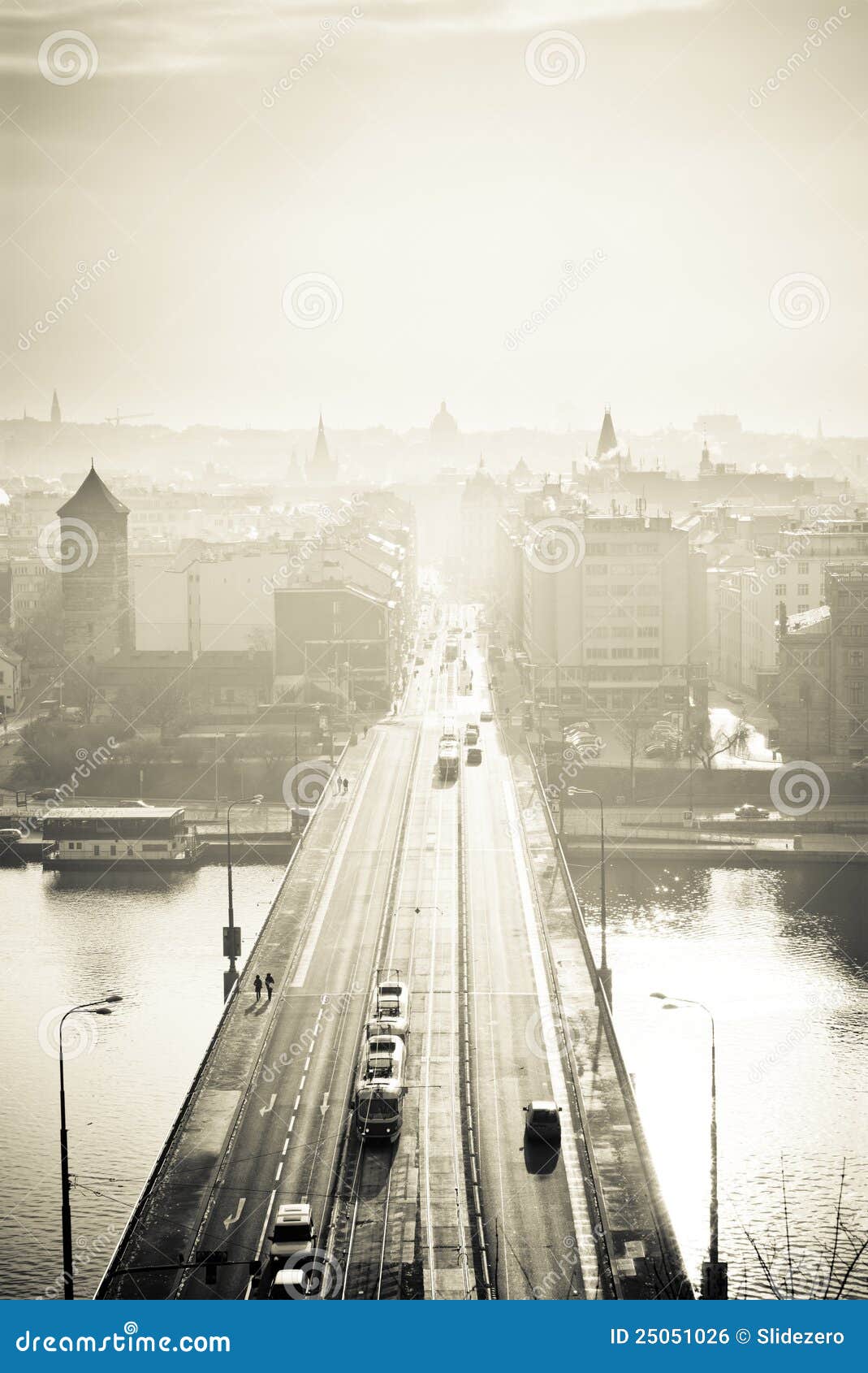 Town in Sepia Colour stock photo. Image of road, life - 25051026