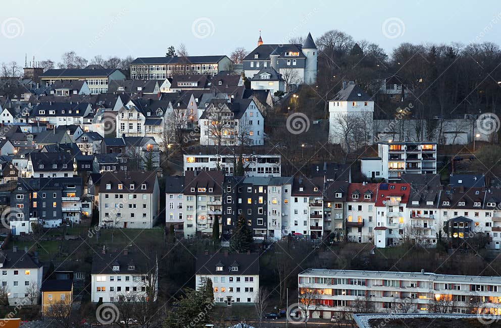 Town Siegen, Germany stock image. Image of cityscape - 24201851