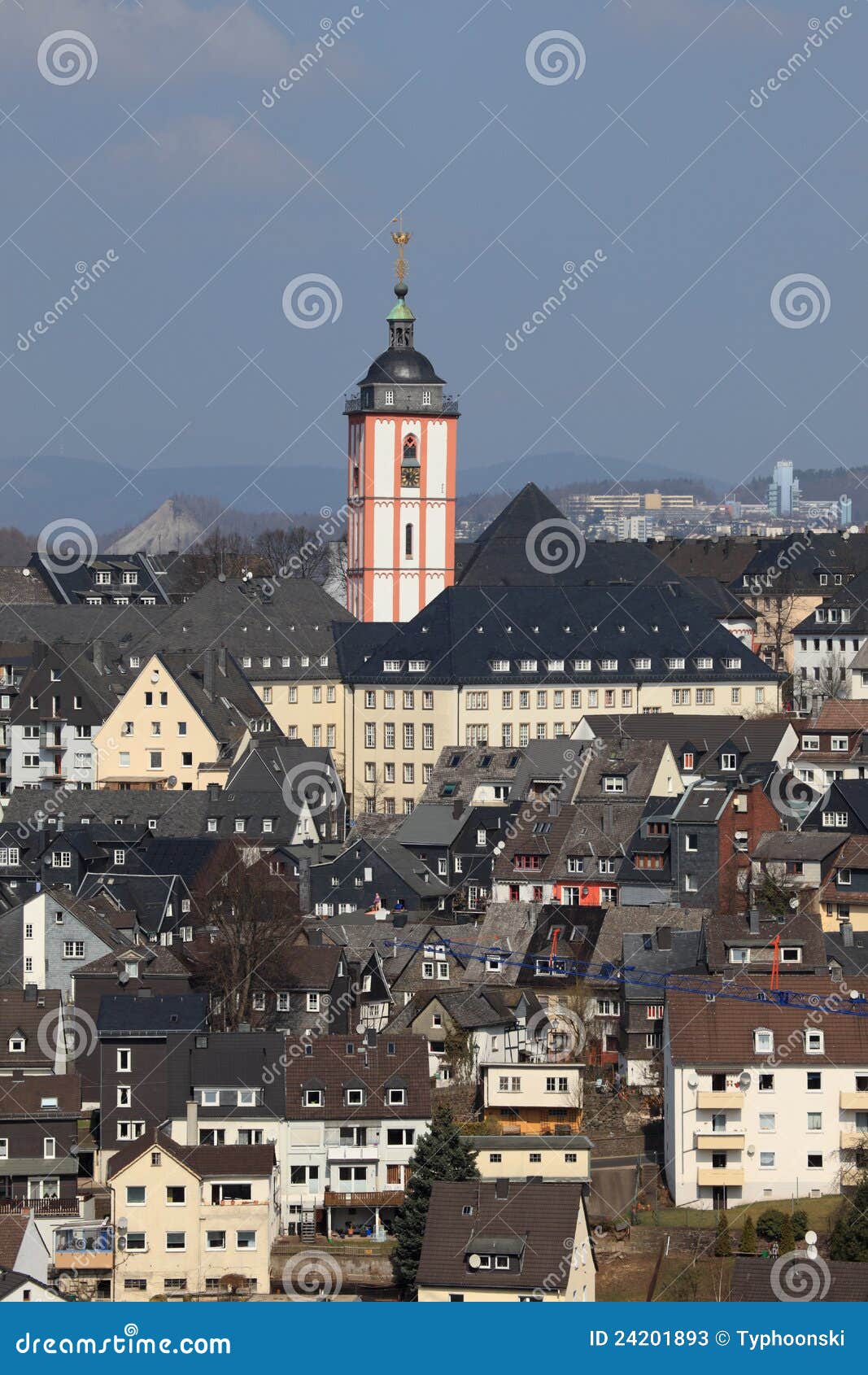 Town Siegen, Germany stock image. Image of view, cityscape - 24201893