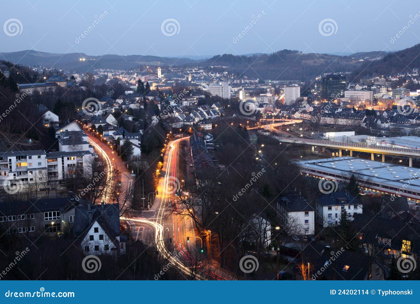 Town Siegen, Germany stock photo. Image of rhine, siegerland - 24202114