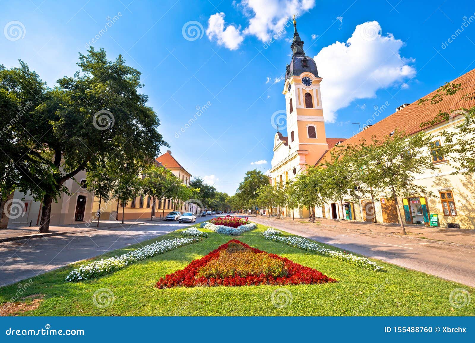 Town of Sombor Square and Architecture View Stock Photo - Image of ... Town of Sombor Square and Architecture View Stock Photo - Image of ...