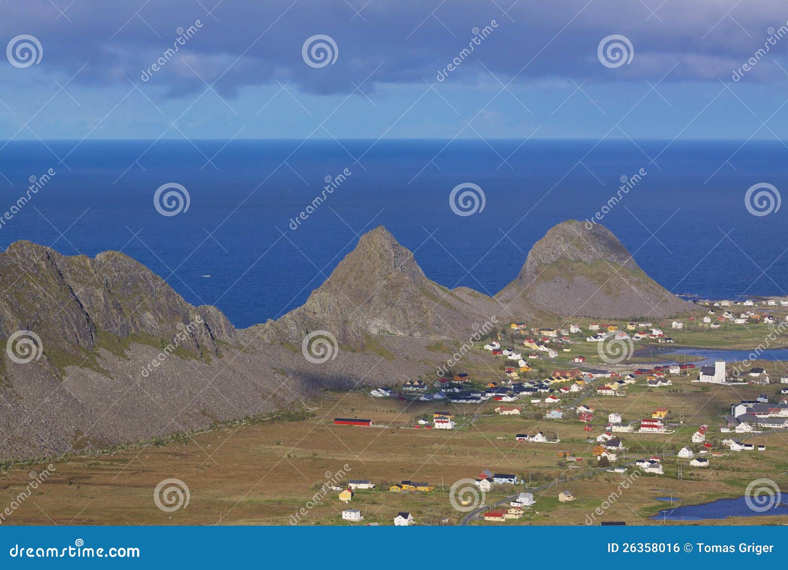 Town Sorland Lofoten Islands Stock Photos - Free & Royalty-Free Stock ...