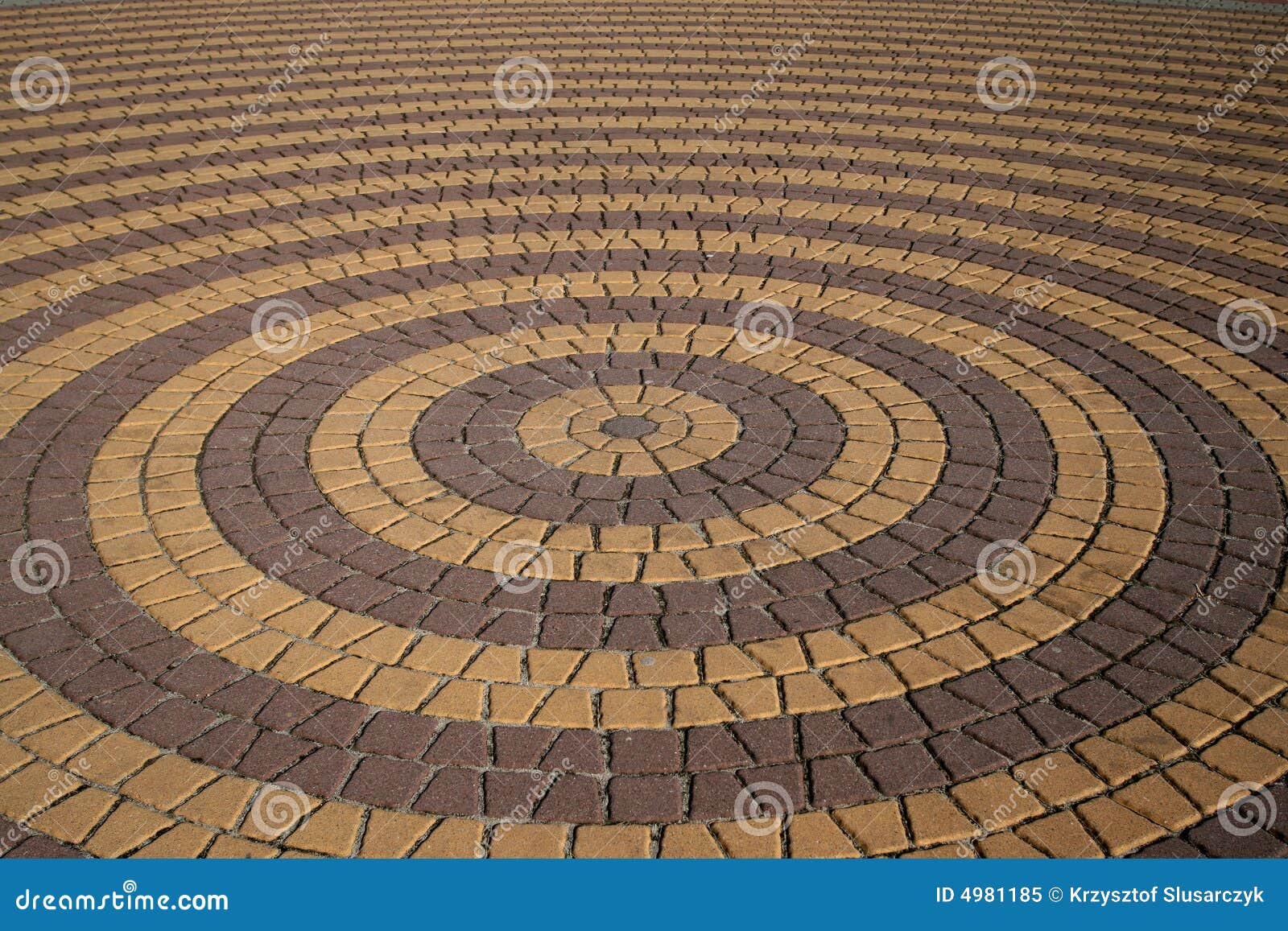 Town square stock image. Image of tiles, circular, floor - 4981185