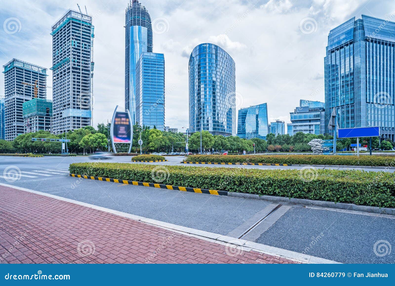 Town Square in Shenzhen,China Stock Image - Image of downtown, footpath ...