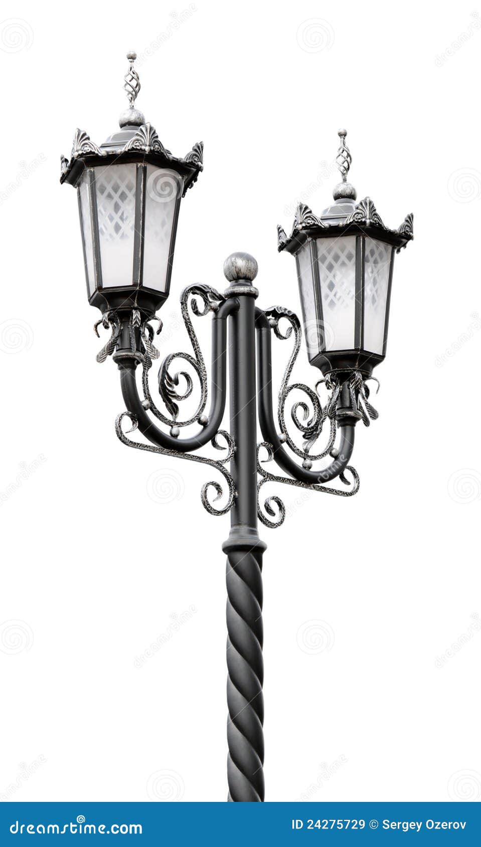 Town Torch in Old Stiletto. Stock Image - Image of pole, texture: 24275729
