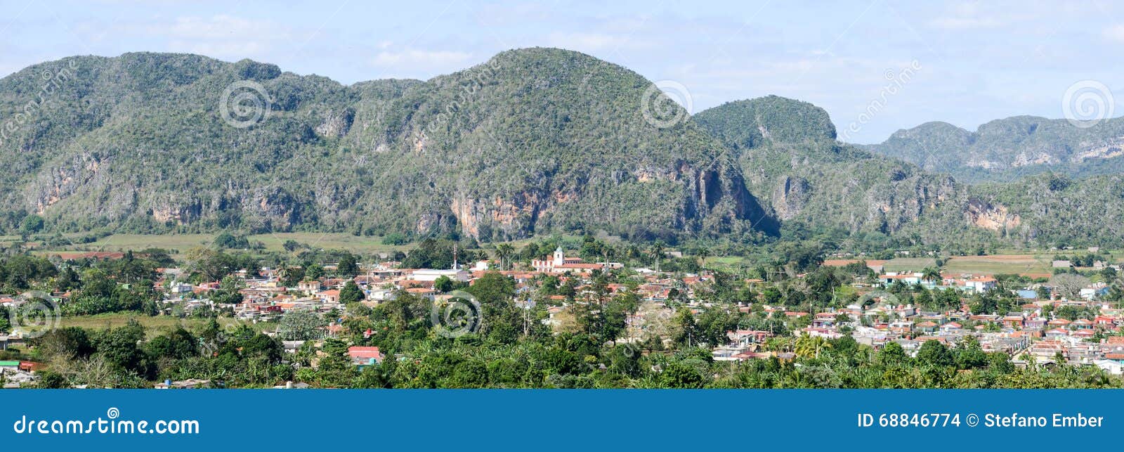 Town and Valley of Vinales, Cuba Editorial Stock Image - Image of ...