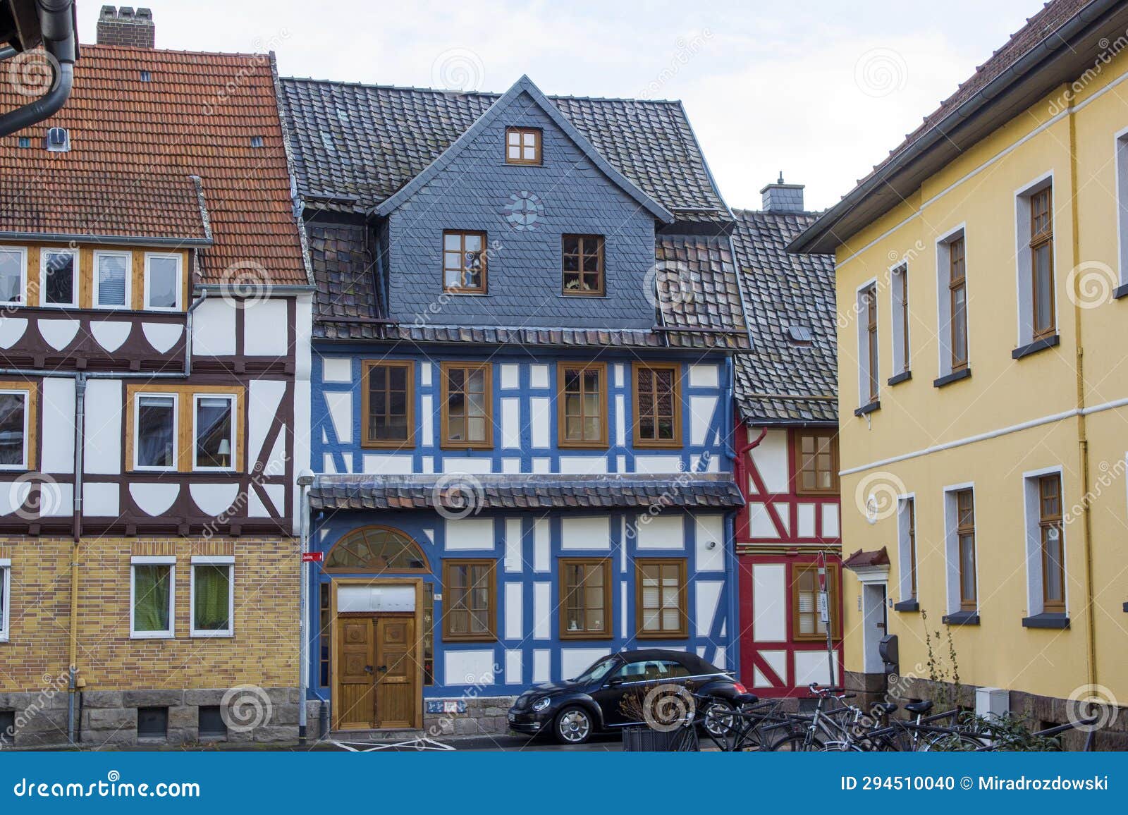 The Town of Witzenhausen in the Werra Valley in Germany Stock Photo ...